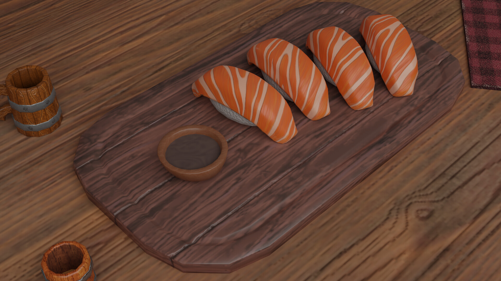 ArtStation - Hand Painted Nigiri