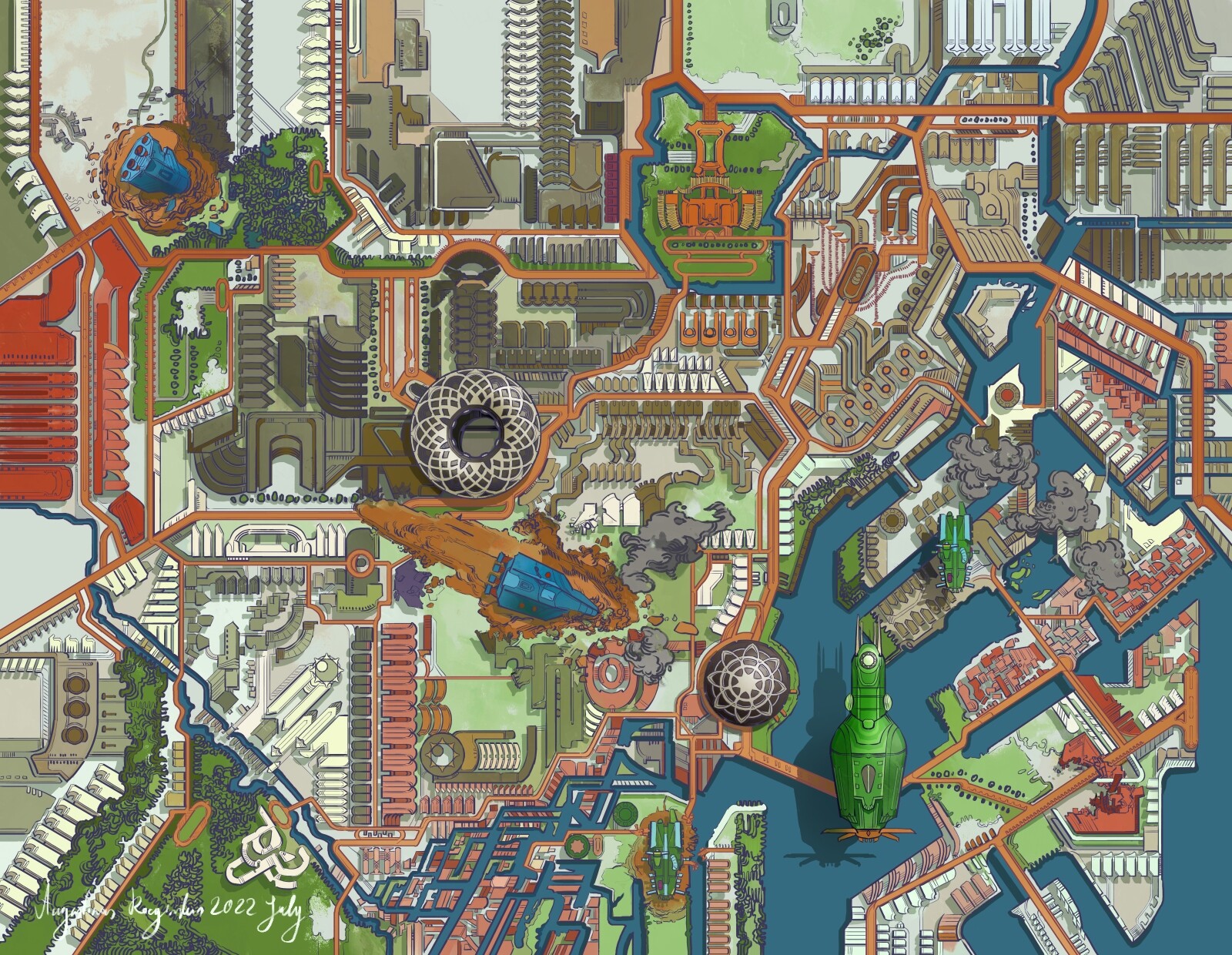 ArtStation - Alien Invasion