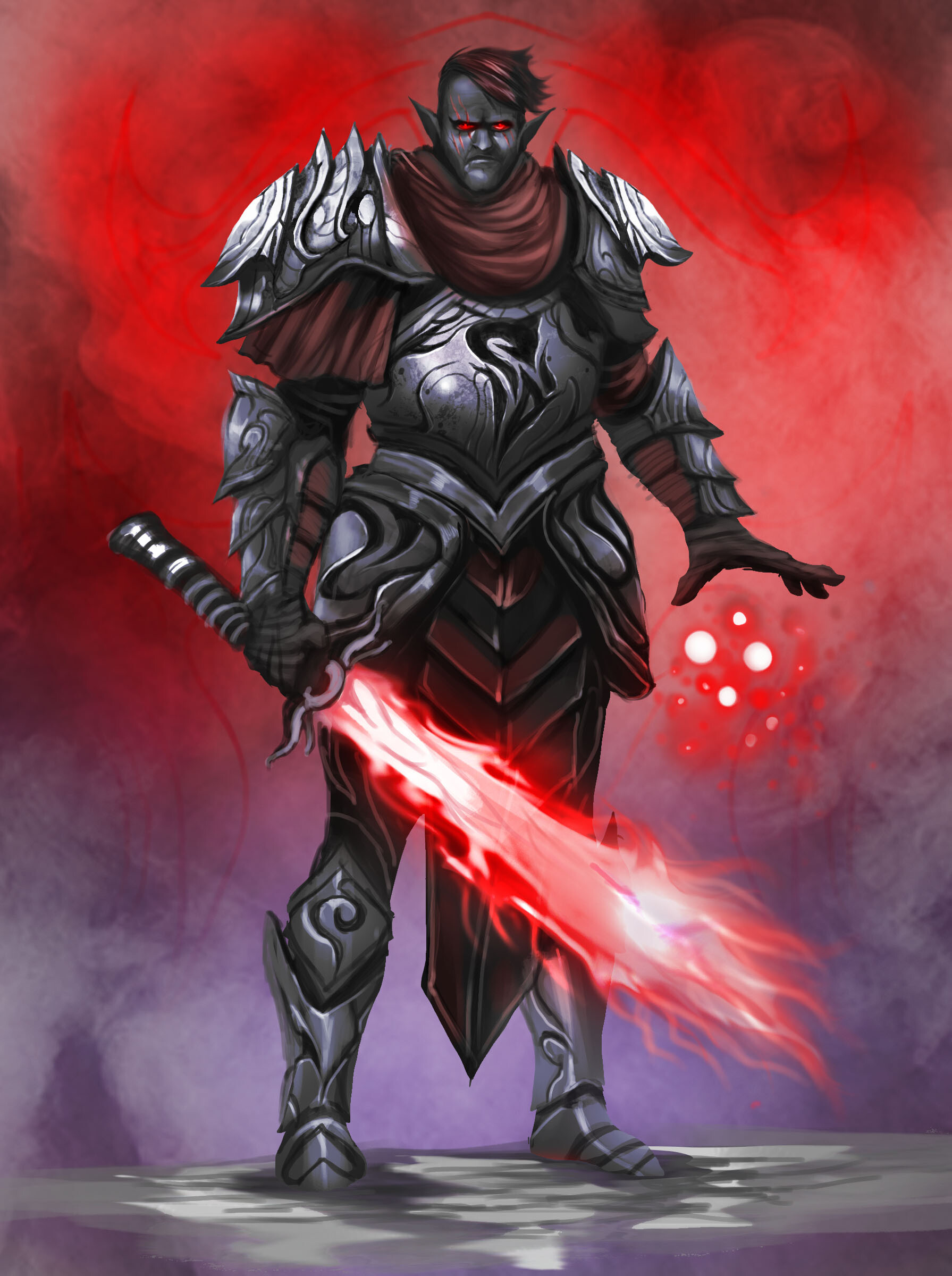 ArtStation - demonic warrior