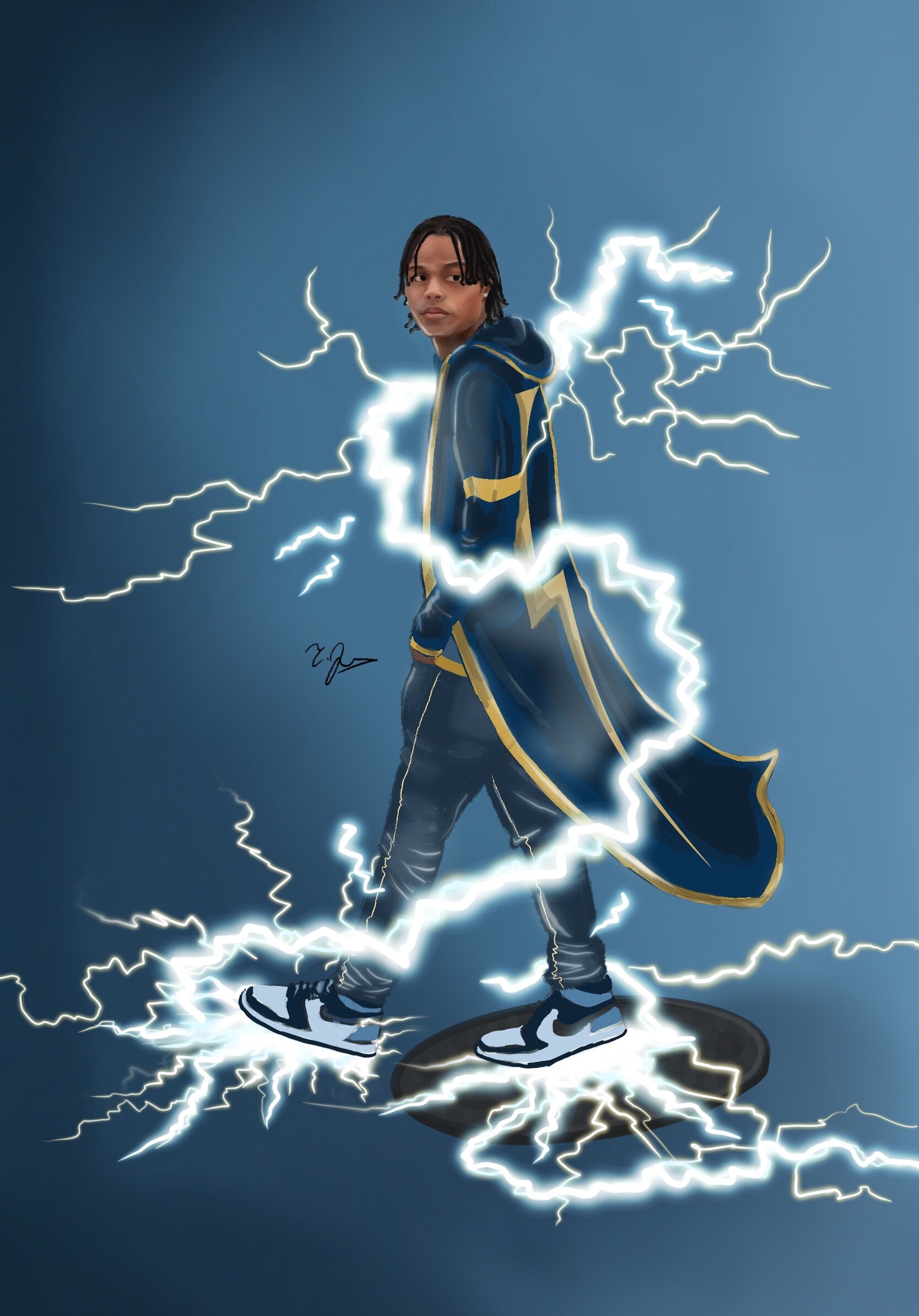 ArtStation - Static Shock Concept Art