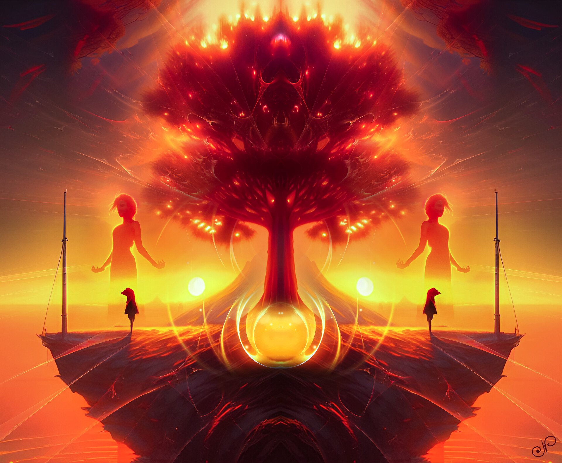 ArtStation - Wishing Tree by JLP