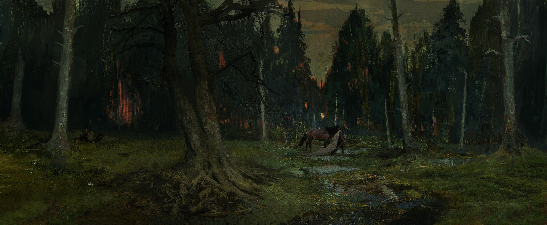 ArtStation - Forest path