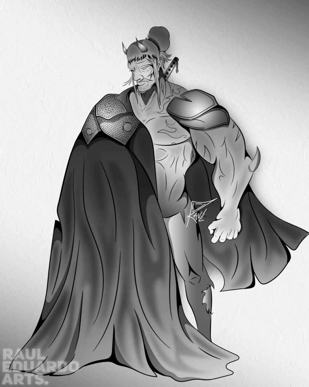 Artstation Oni Full Body