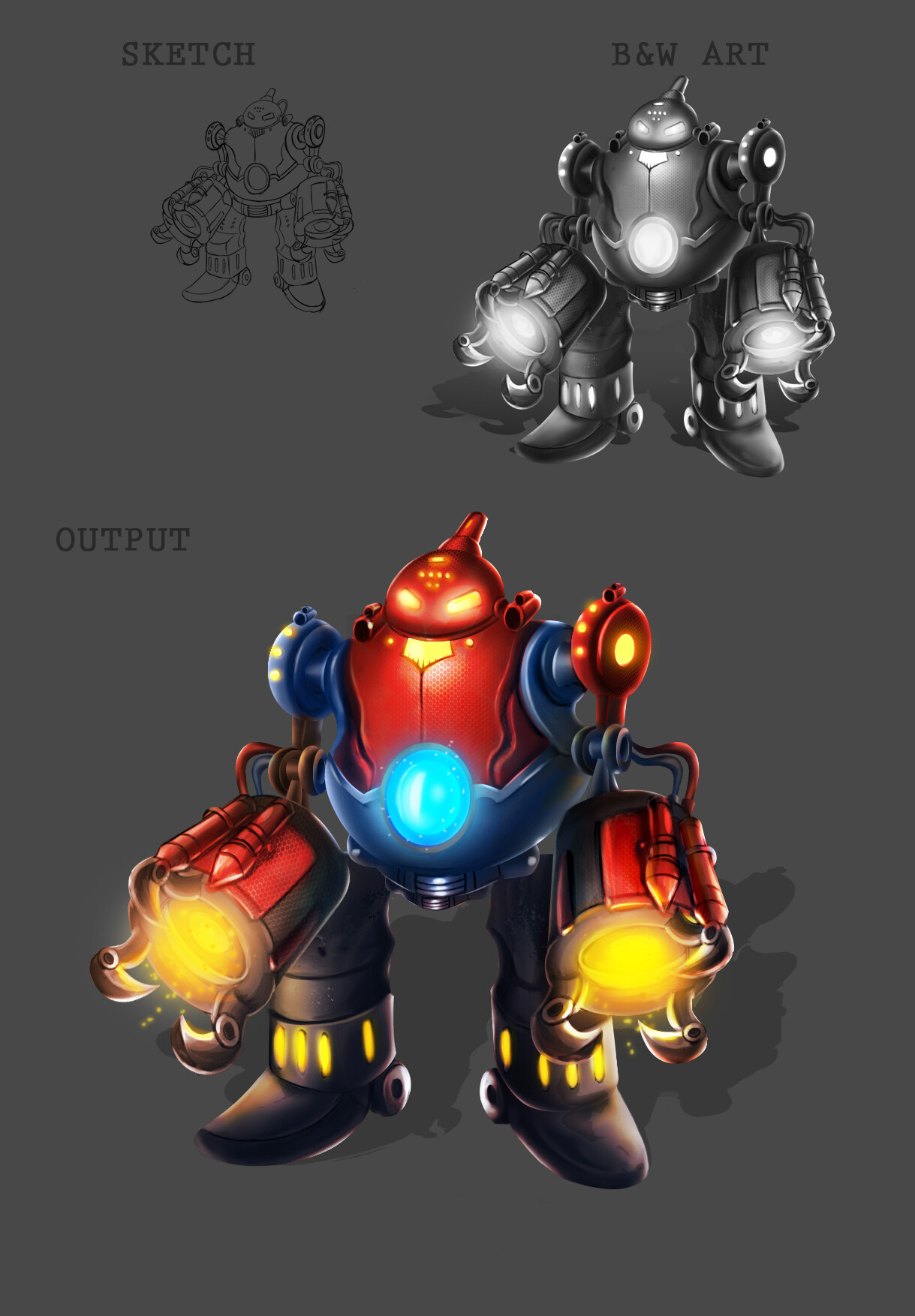 ArtStation - Robot design