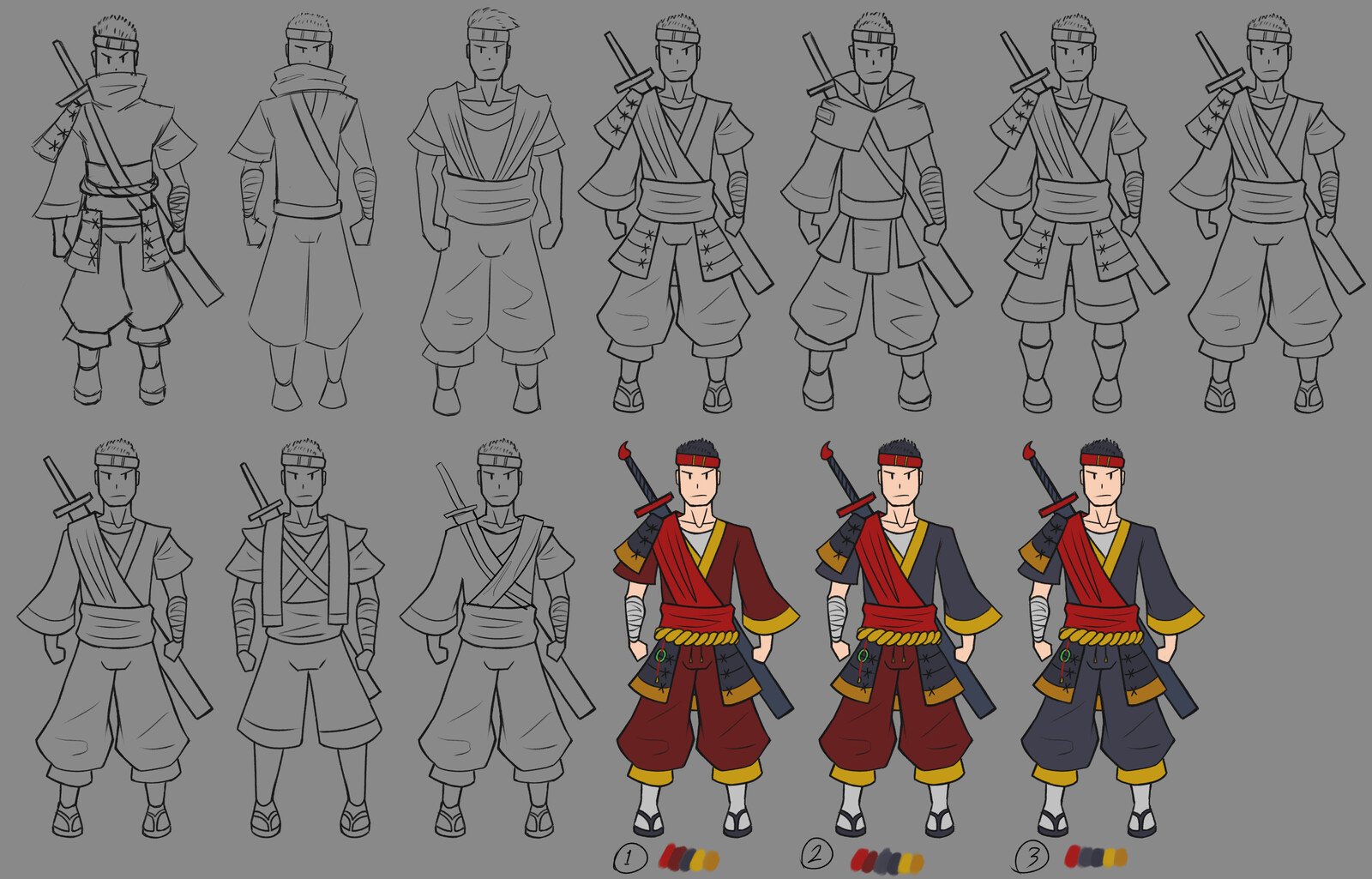 Jiayue Cheng - Character Design Practice 2021