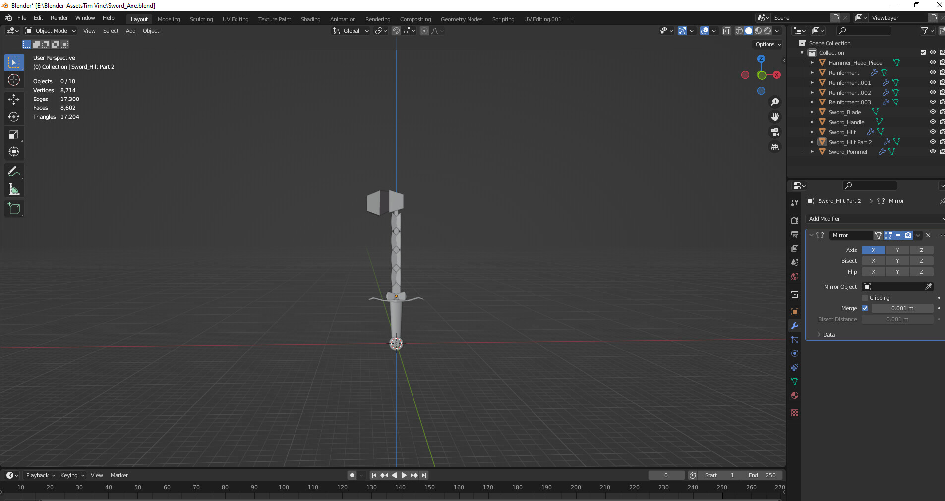 ArtStation - Hammer Sword