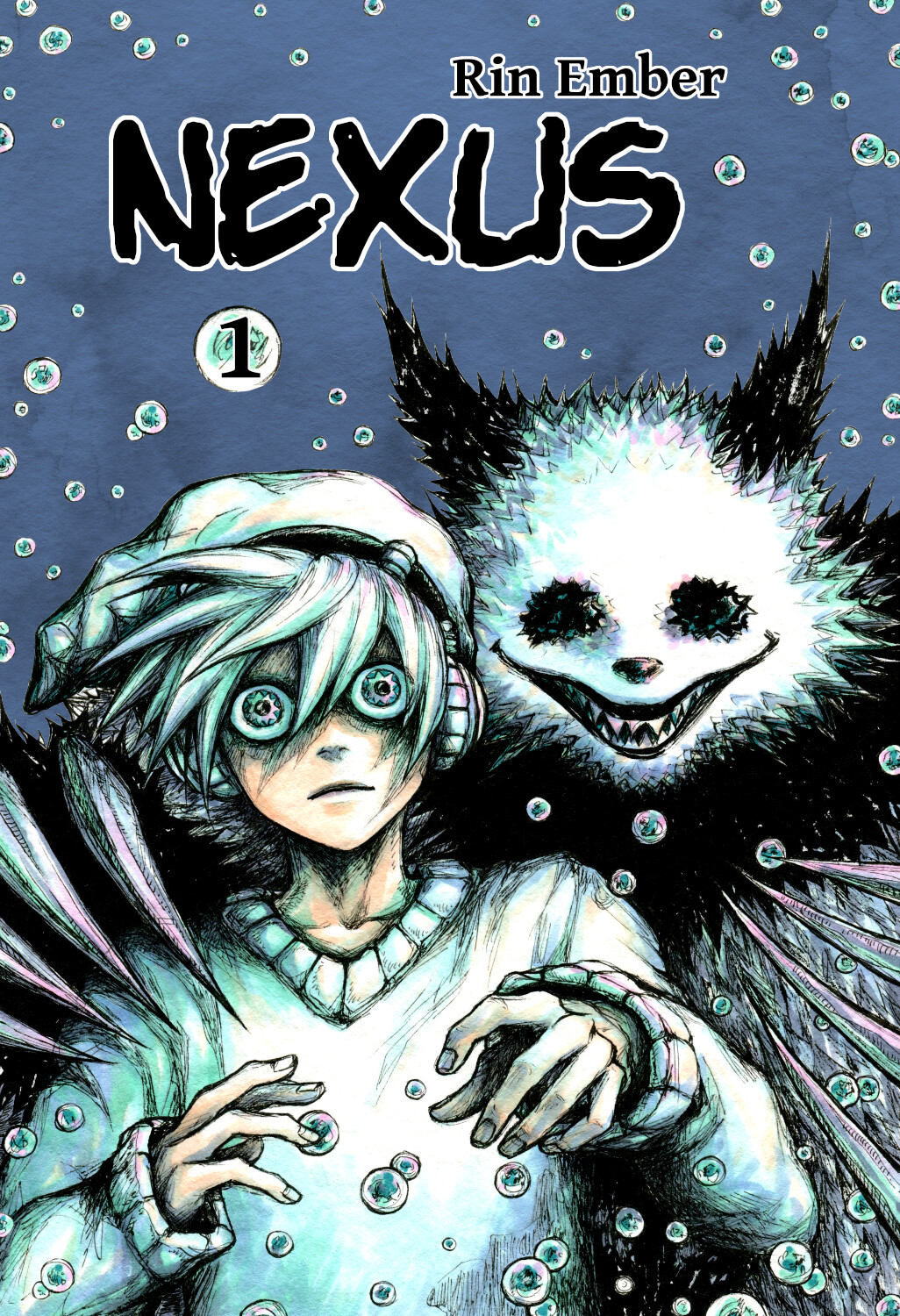 ArtStation - NEXUS - manga cover illustration