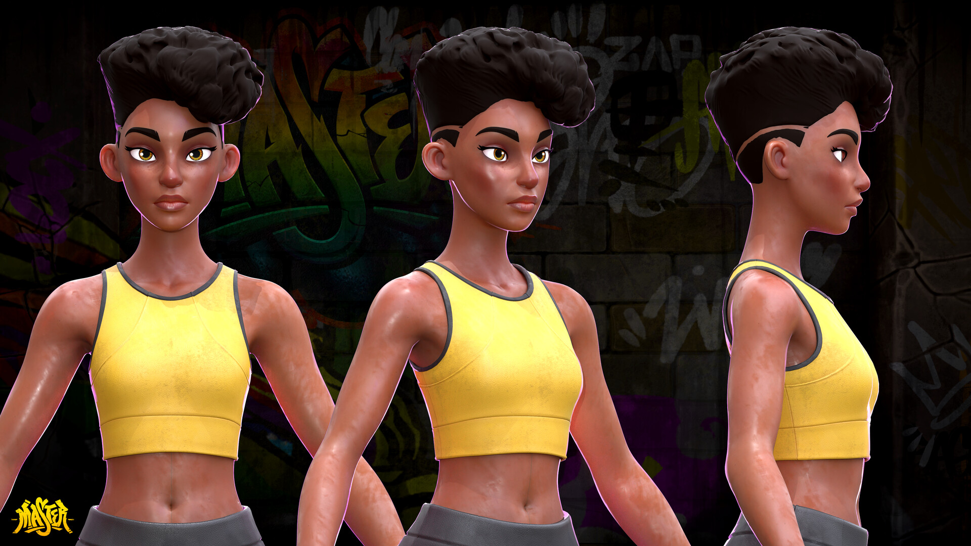 Chase Morello - Master Teaser - Olivia Character Model