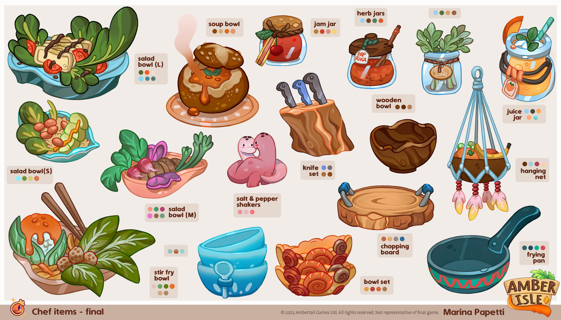 small items amber isle