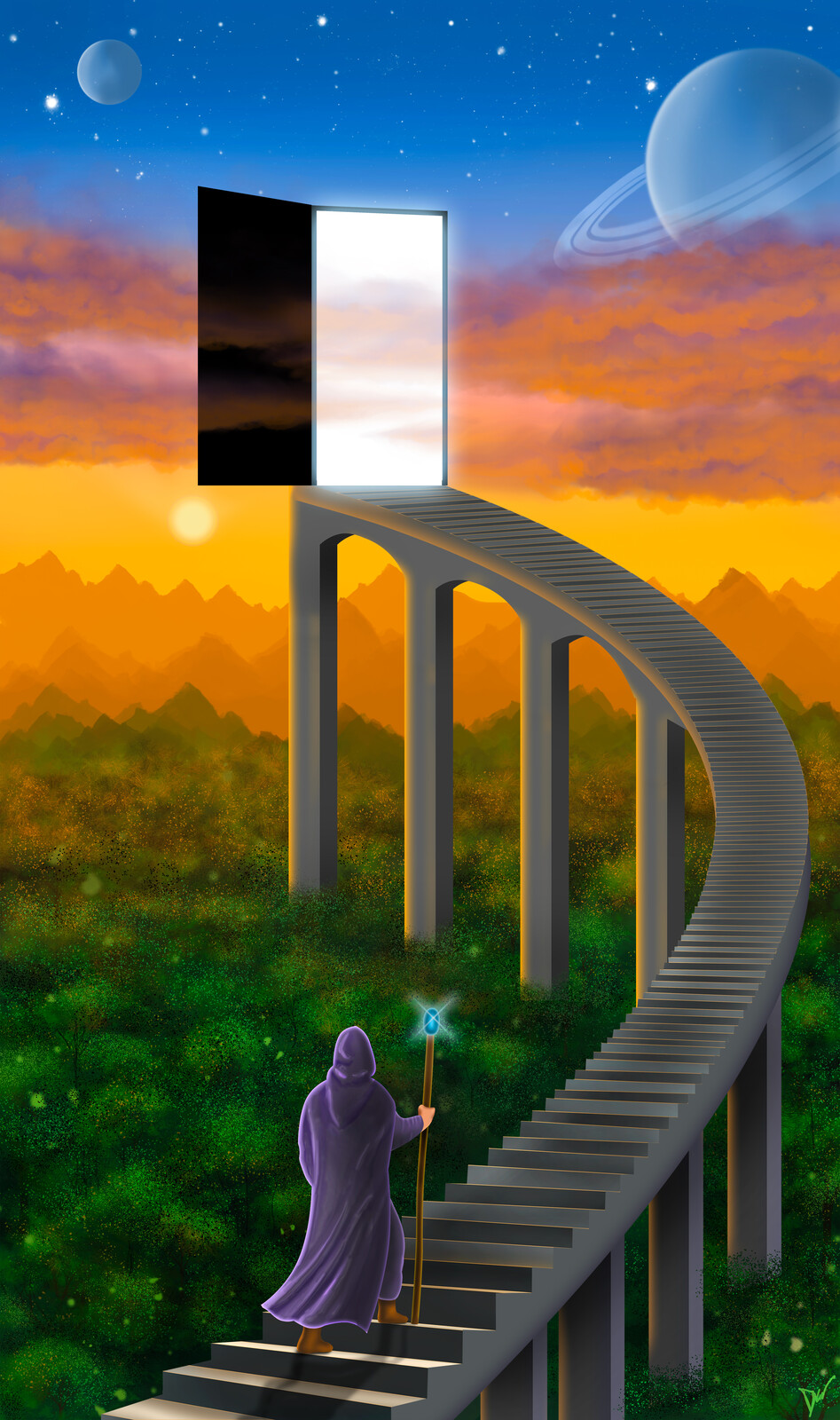 David Roman - The Stairway