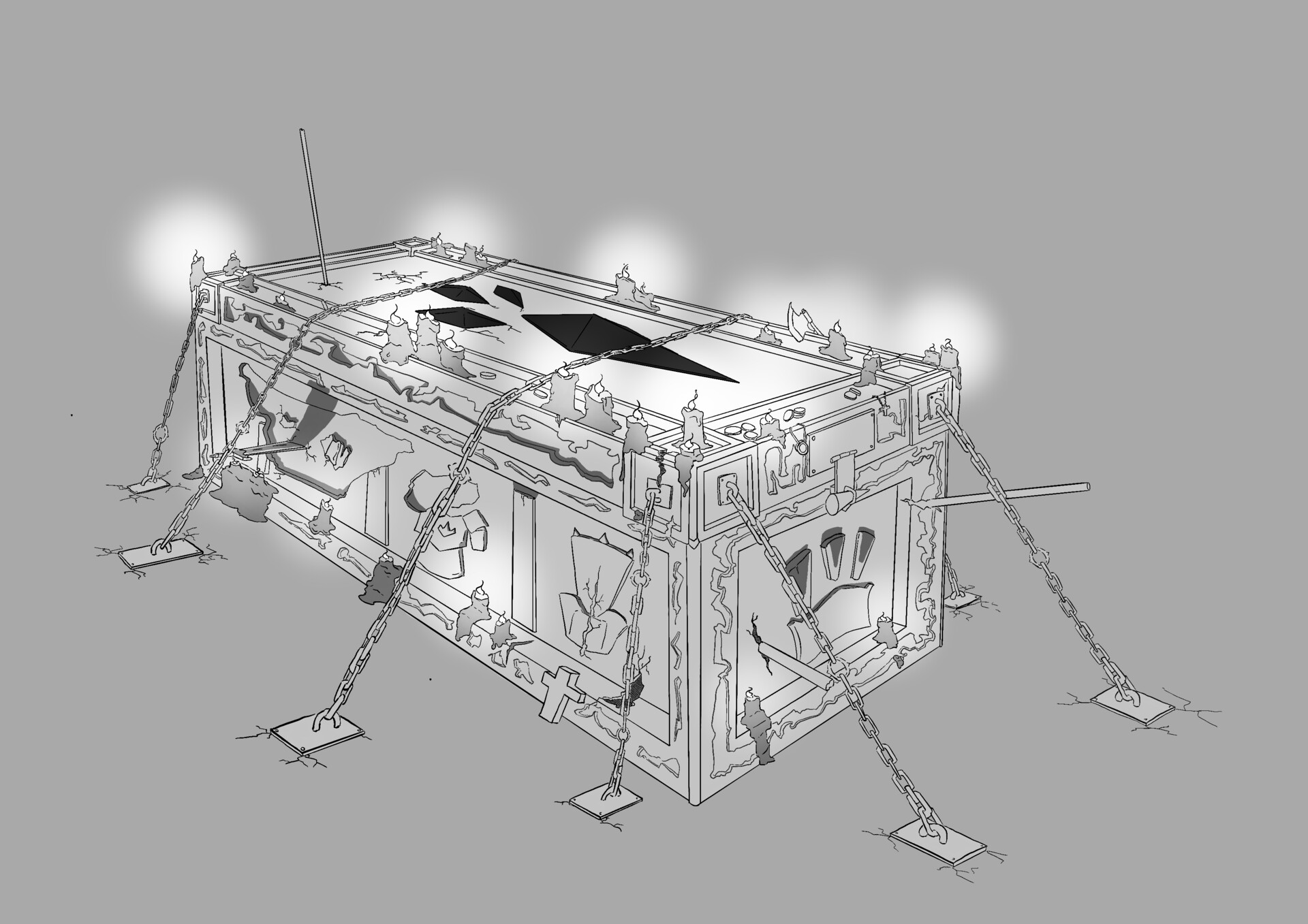 ArtStation - Coffin Design