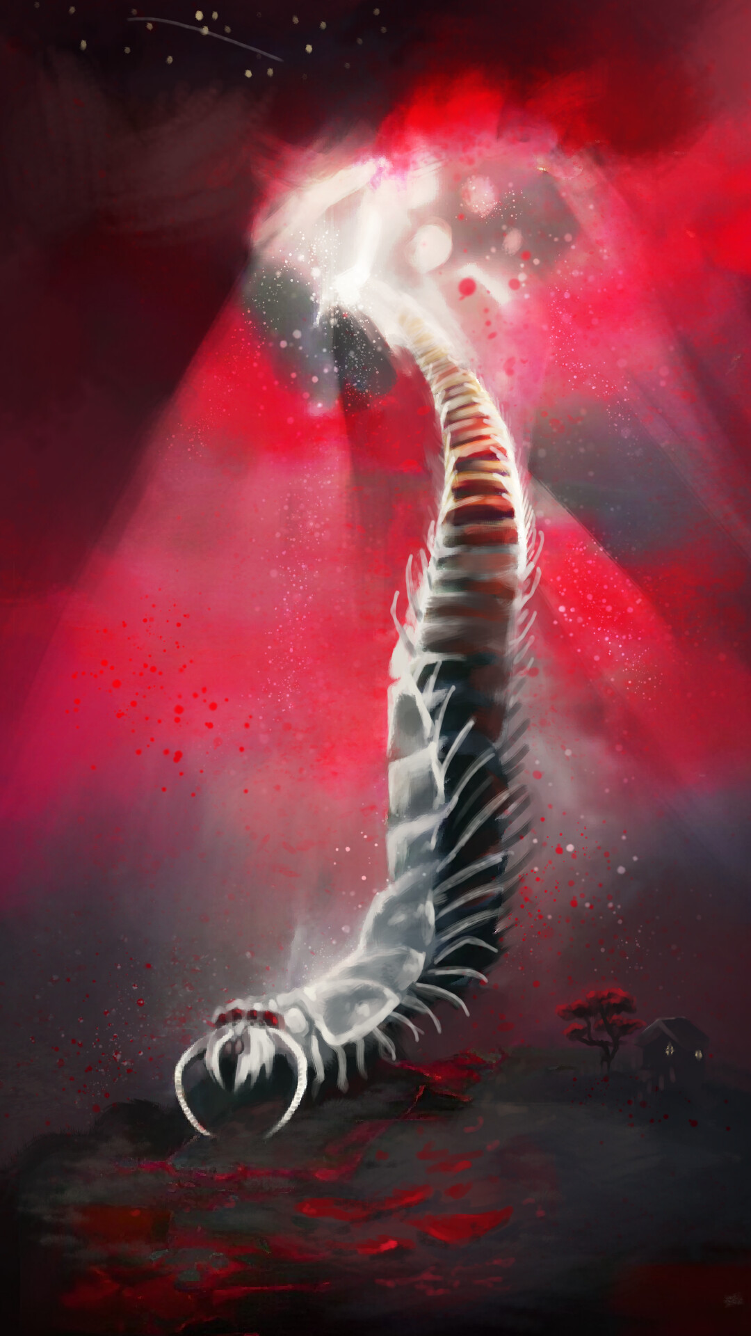 ArtStation - AI MakeOver 1: Metroid Centipede