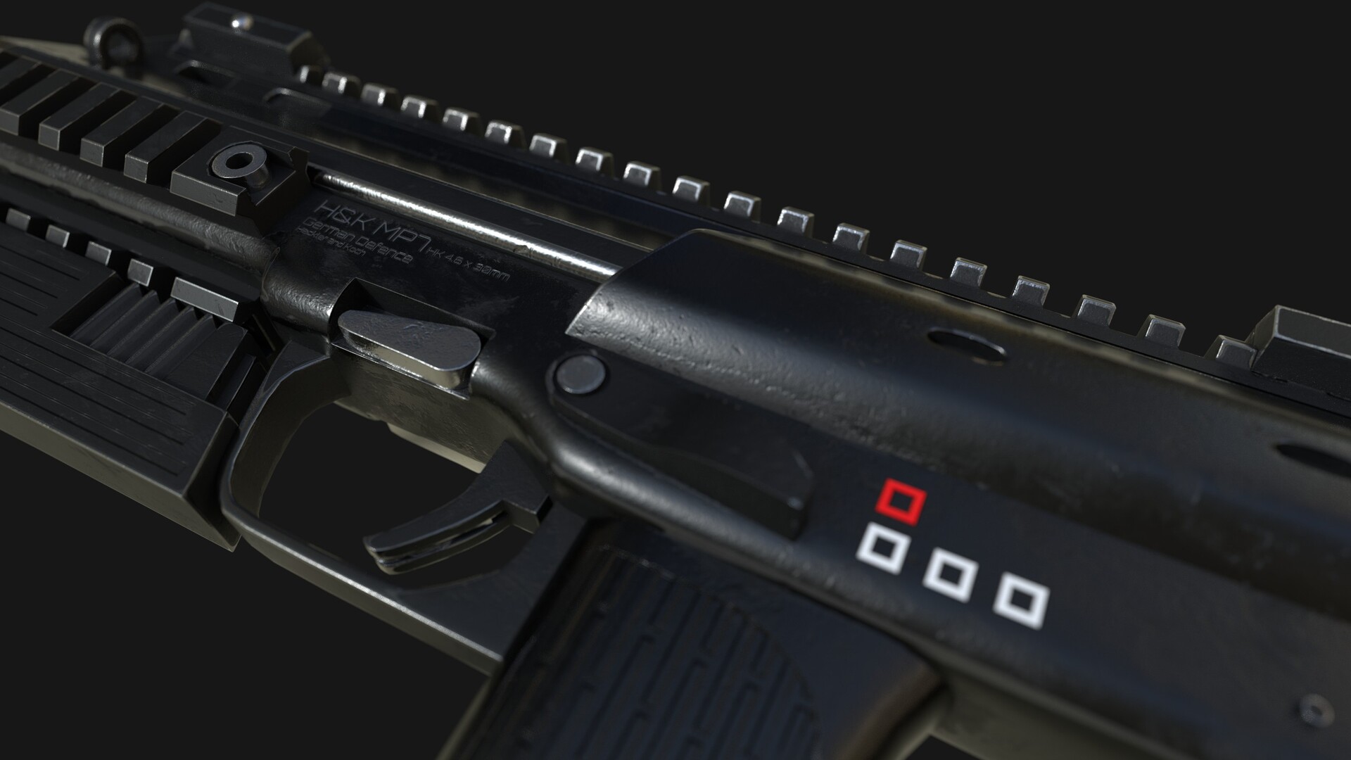 Ishu Verma - MP7 Gun Model