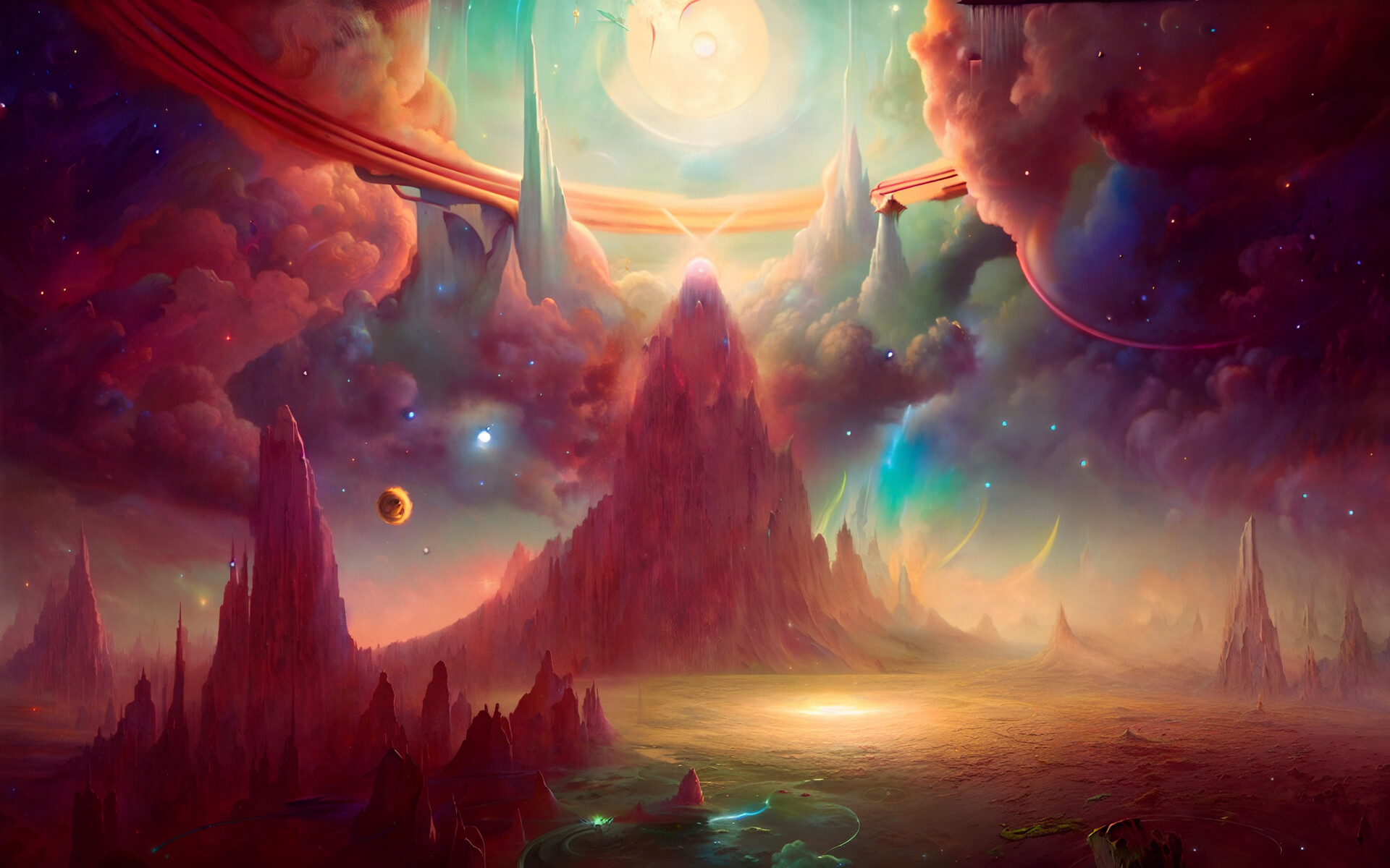 ArtStation - Celestial Dreamscape