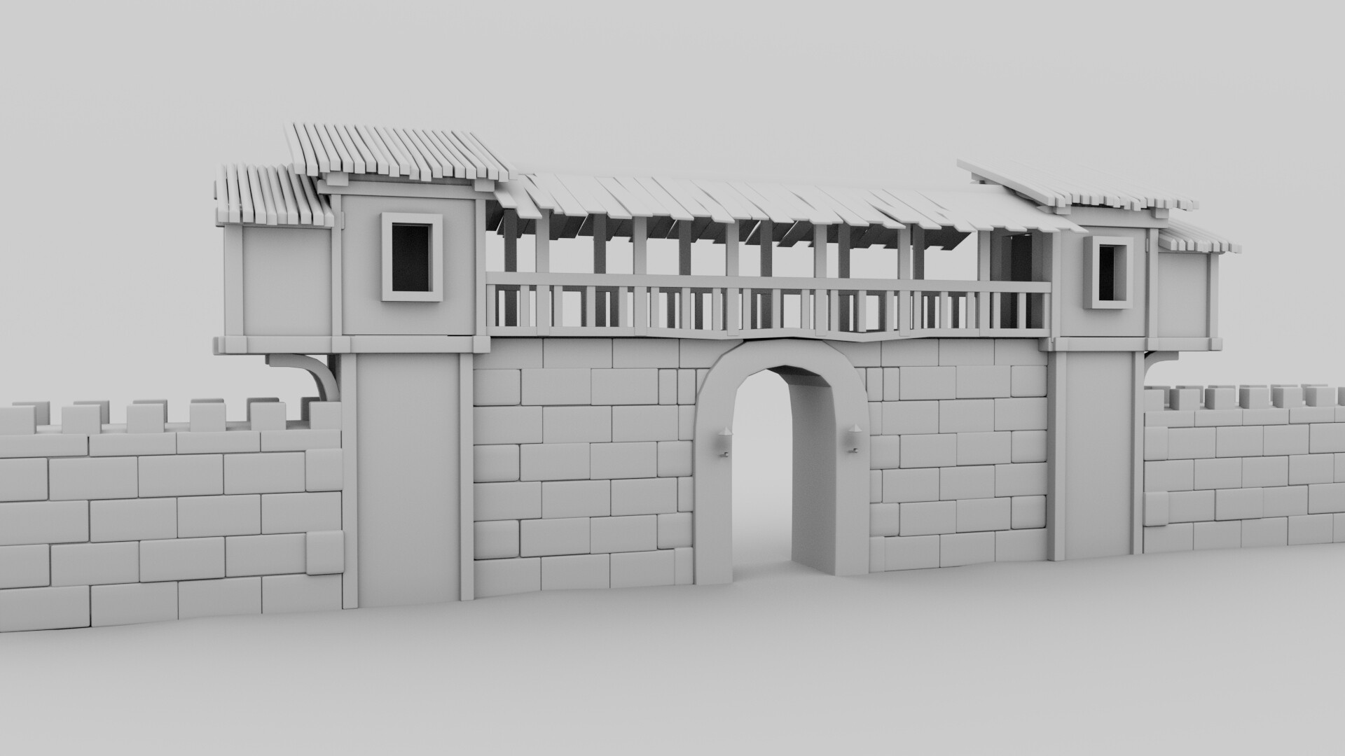 ArtStation - vintage gate
