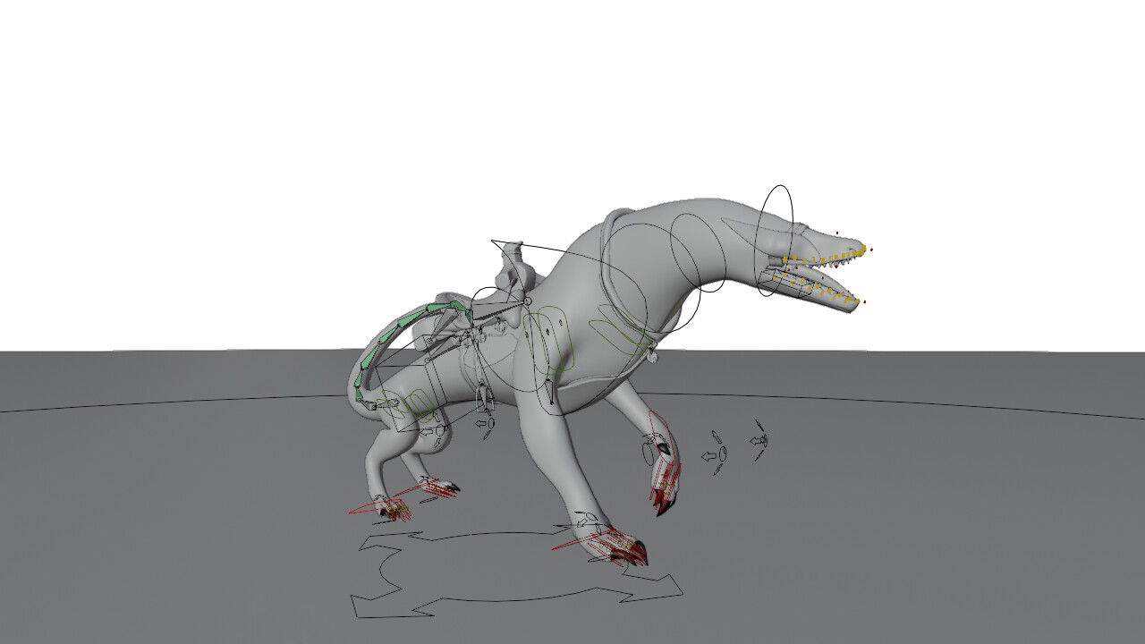 Pandora Ingrid - 3D Dragon with a saddle