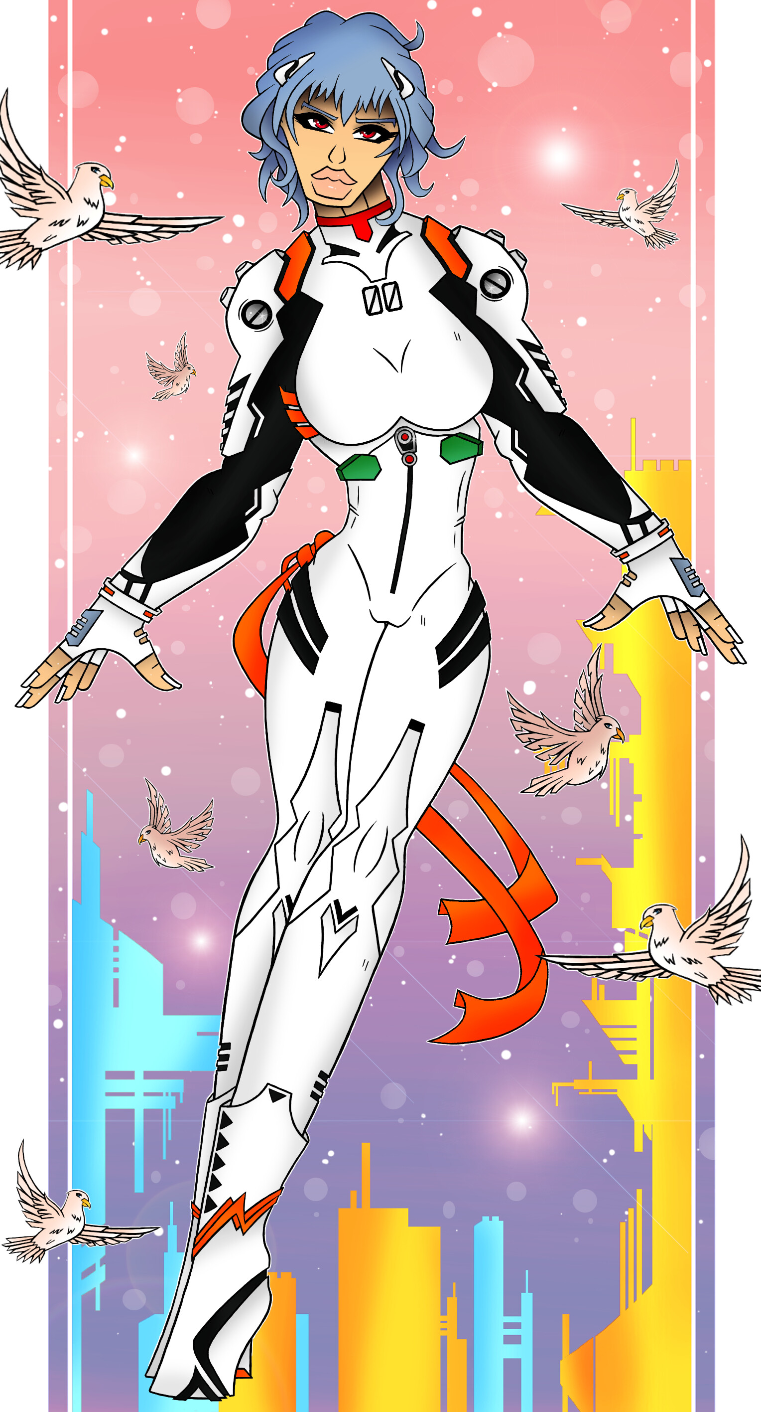 ArtStation - Rei Ayanami