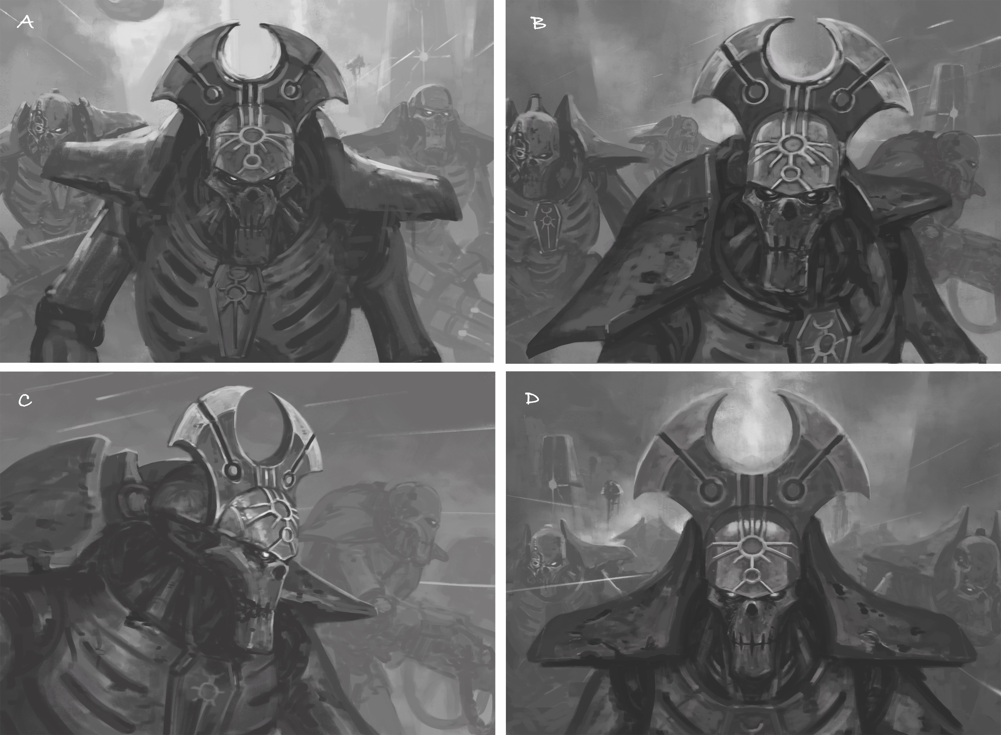 L J Koh - Cranial Plating, MTG X 40k