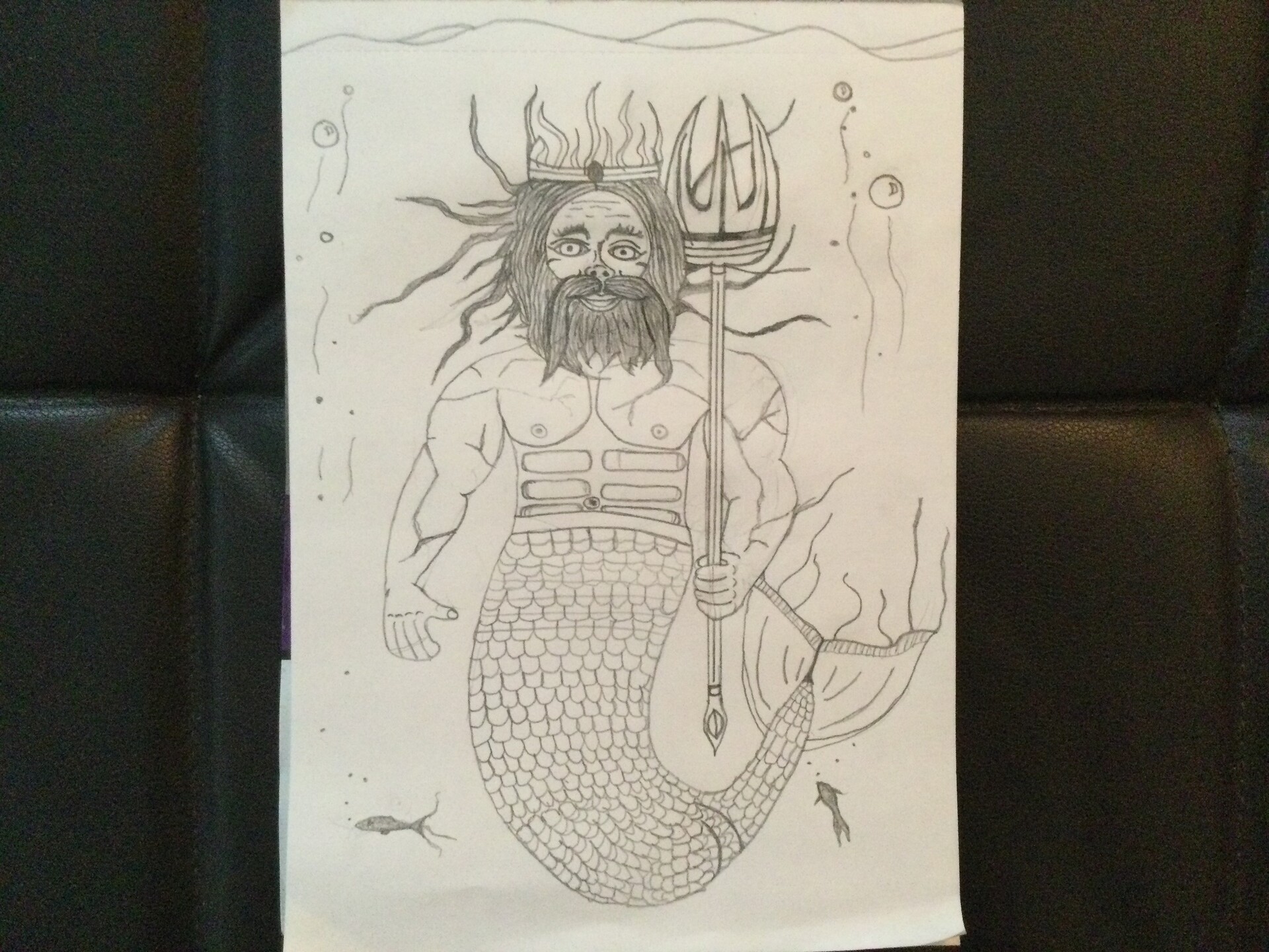 ArtStation - Poseidon god of the seas original