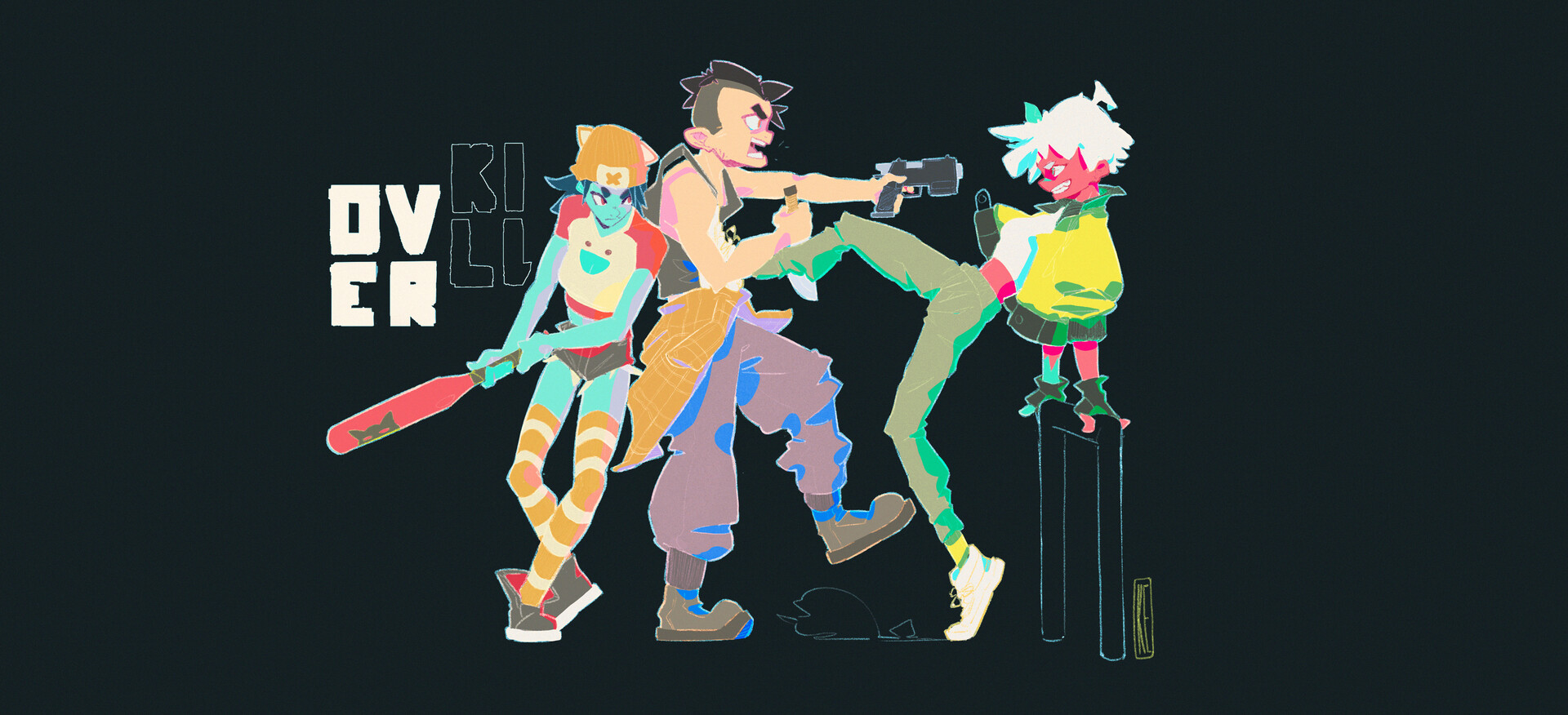 ArtStation - Come Down to Gazelle City - OVERKILL