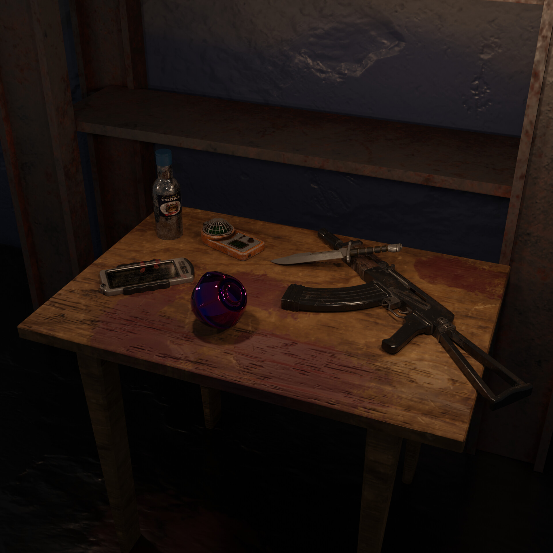 ArtStation - Cache of Strelok from S.T.A.L.K.E.R Universe