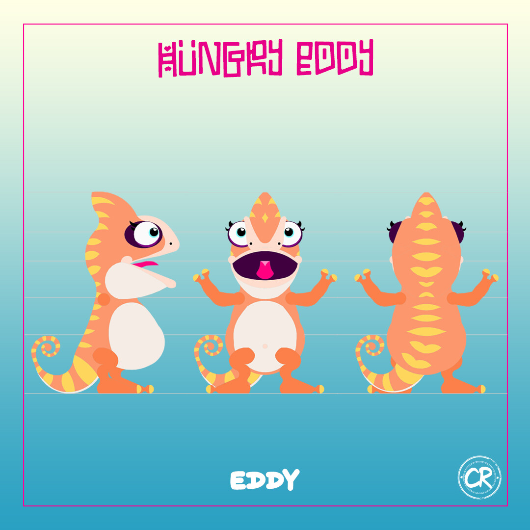 ArtStation - Hungry Eddy | 2D Game Assets