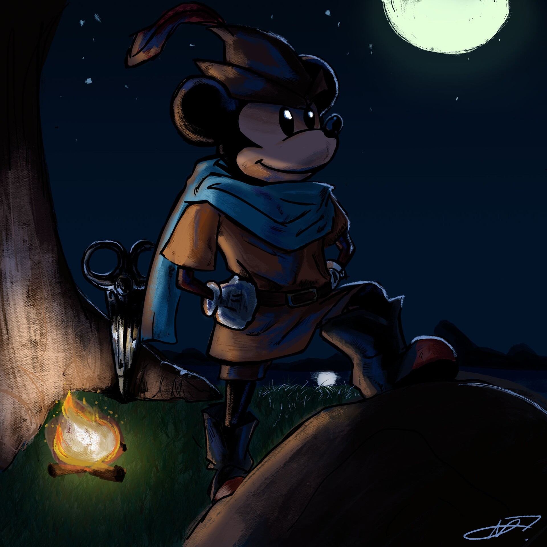 ArtStation - Mickey Mouse