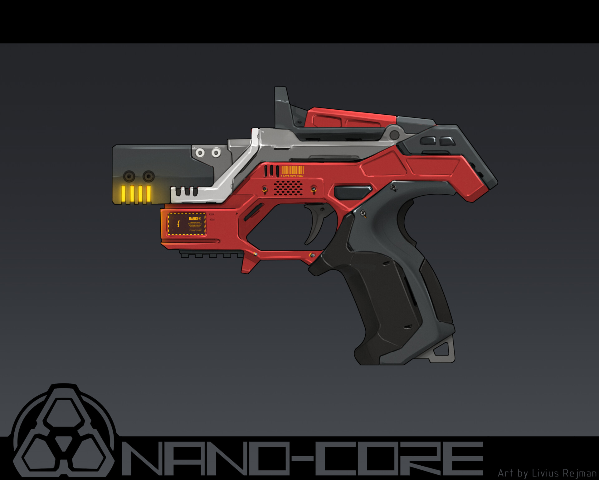 laser revolver sci fi