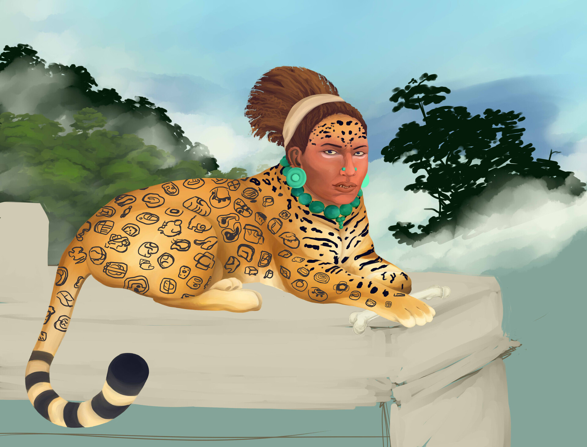 Kristen Ramsdale - Mayan Sphinx