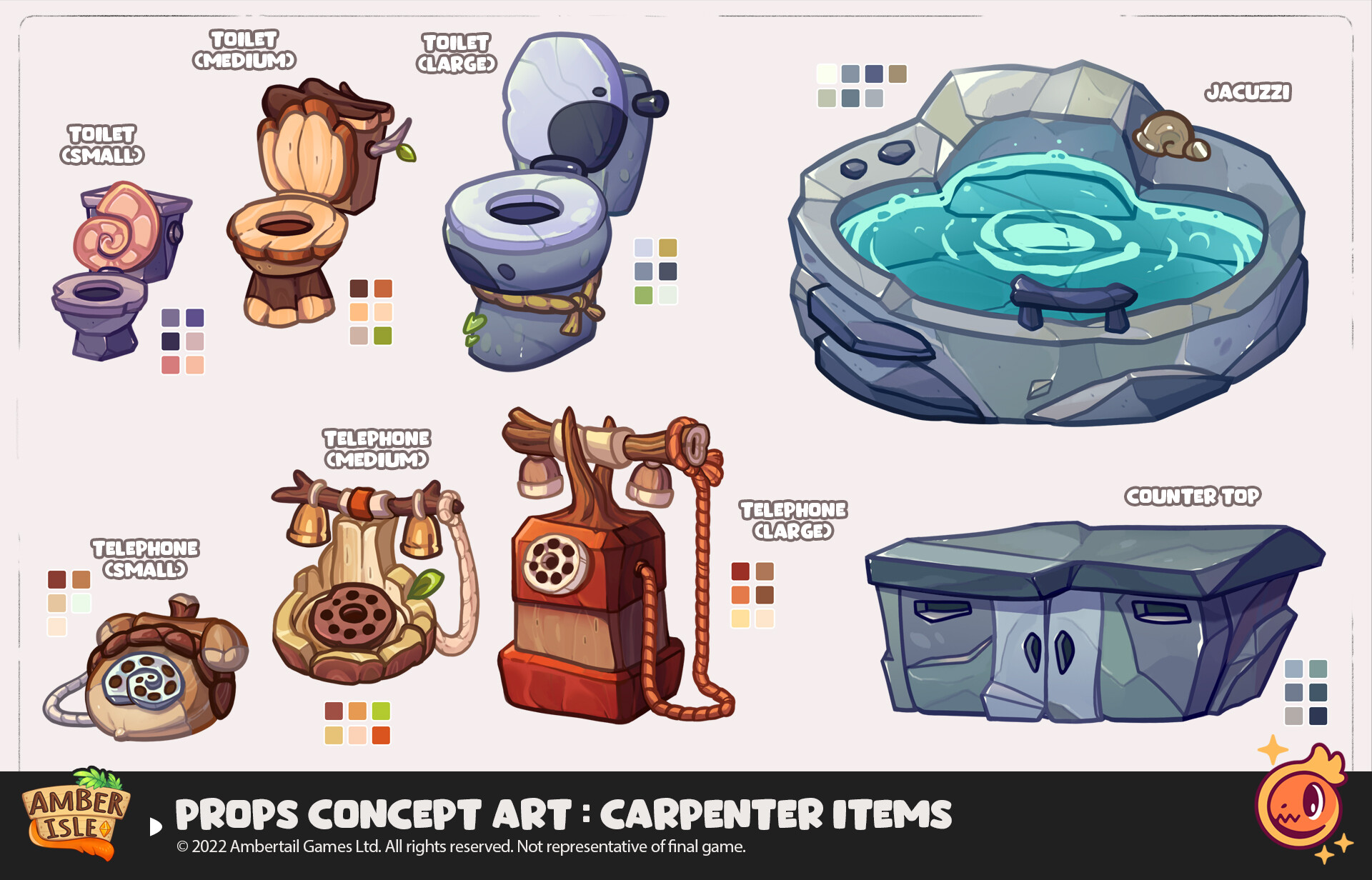 small items amber isle