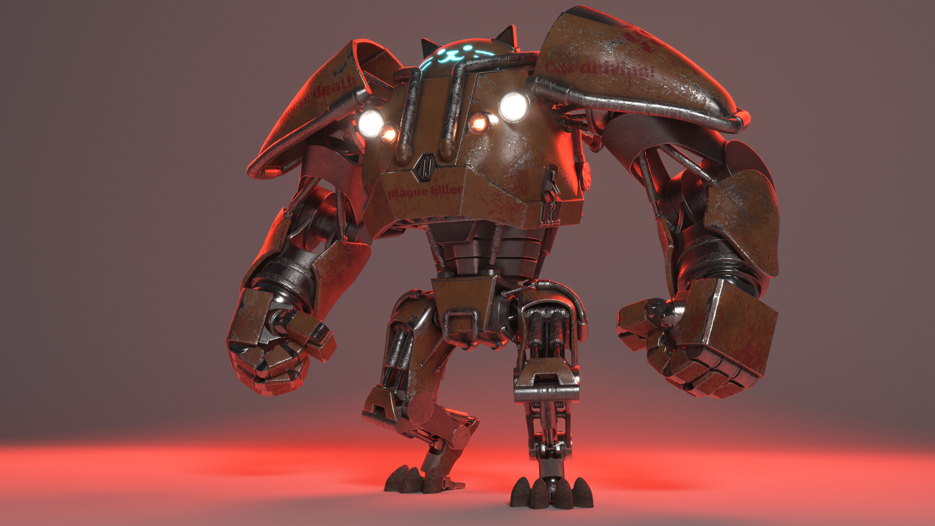 ArtStation - cat mech