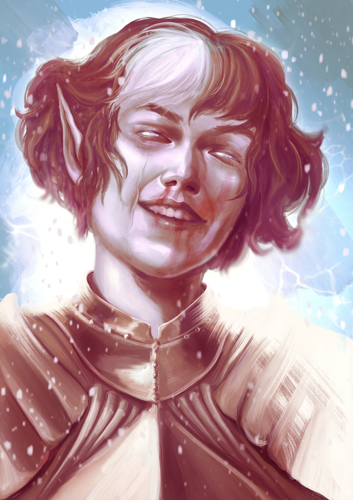 ArtStation - Edith Pendragon - D&D character portrait