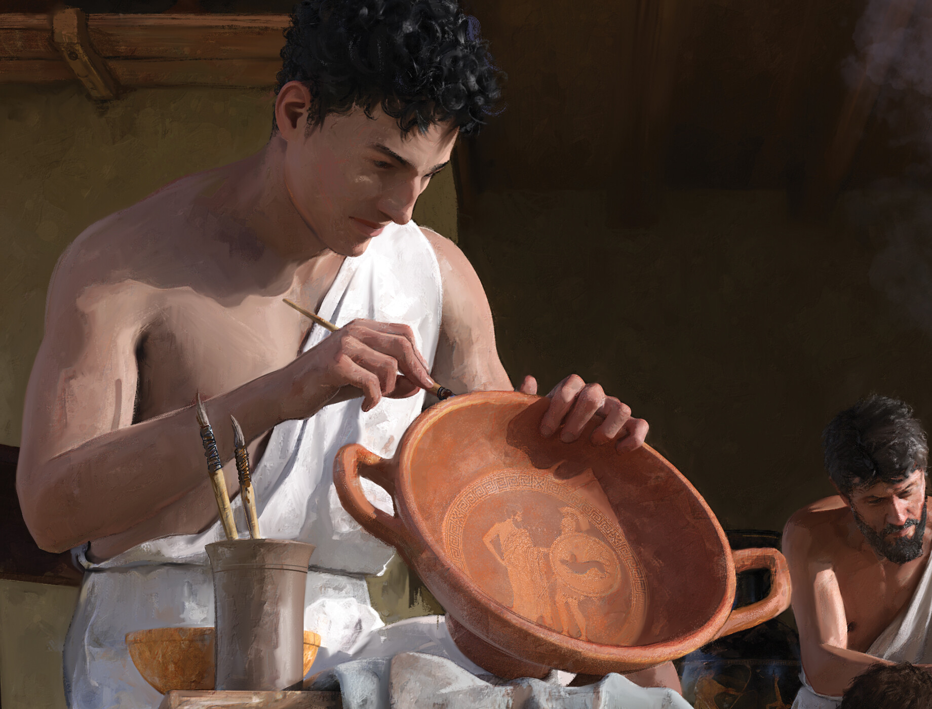 Jarek Nocon - Pottery Workshop in Athens 430 BC