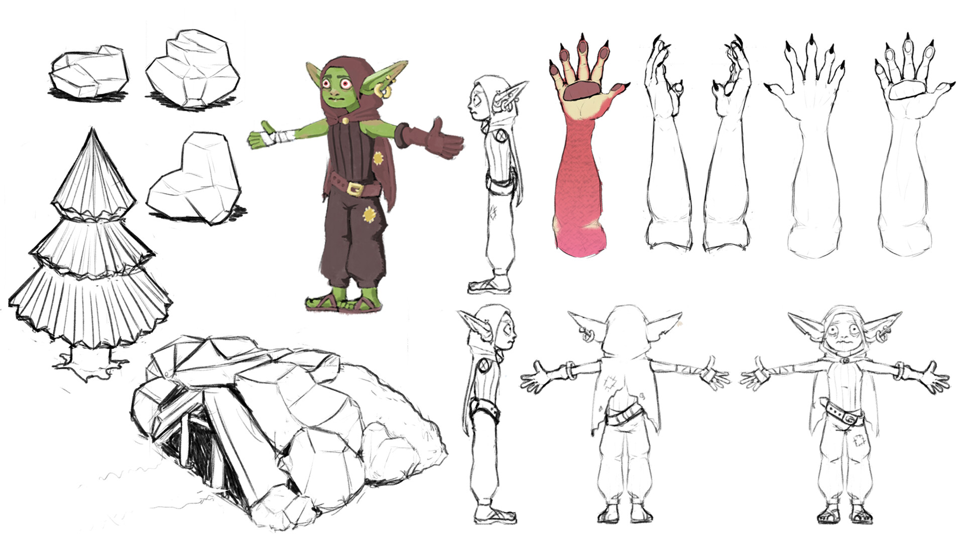 Noah Arkö - Unity Diorama & Turnarounds - Futuregames