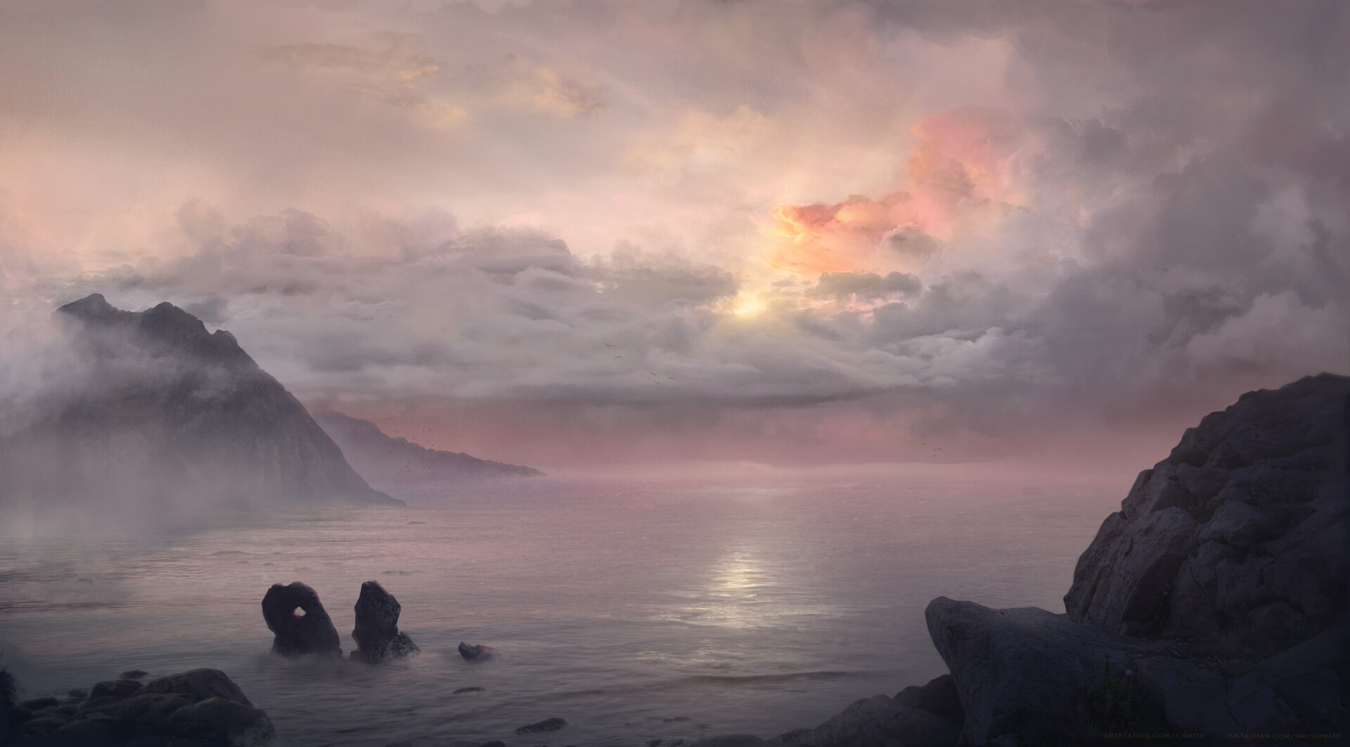 ArtStation - Expanse of water 2022