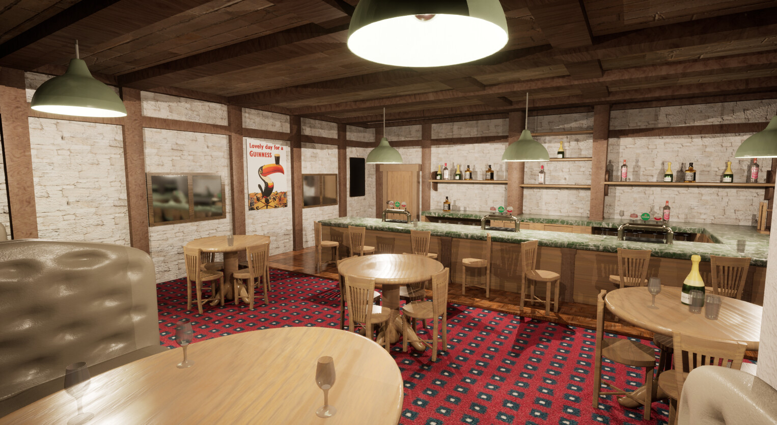 ArtStation - Pub scene