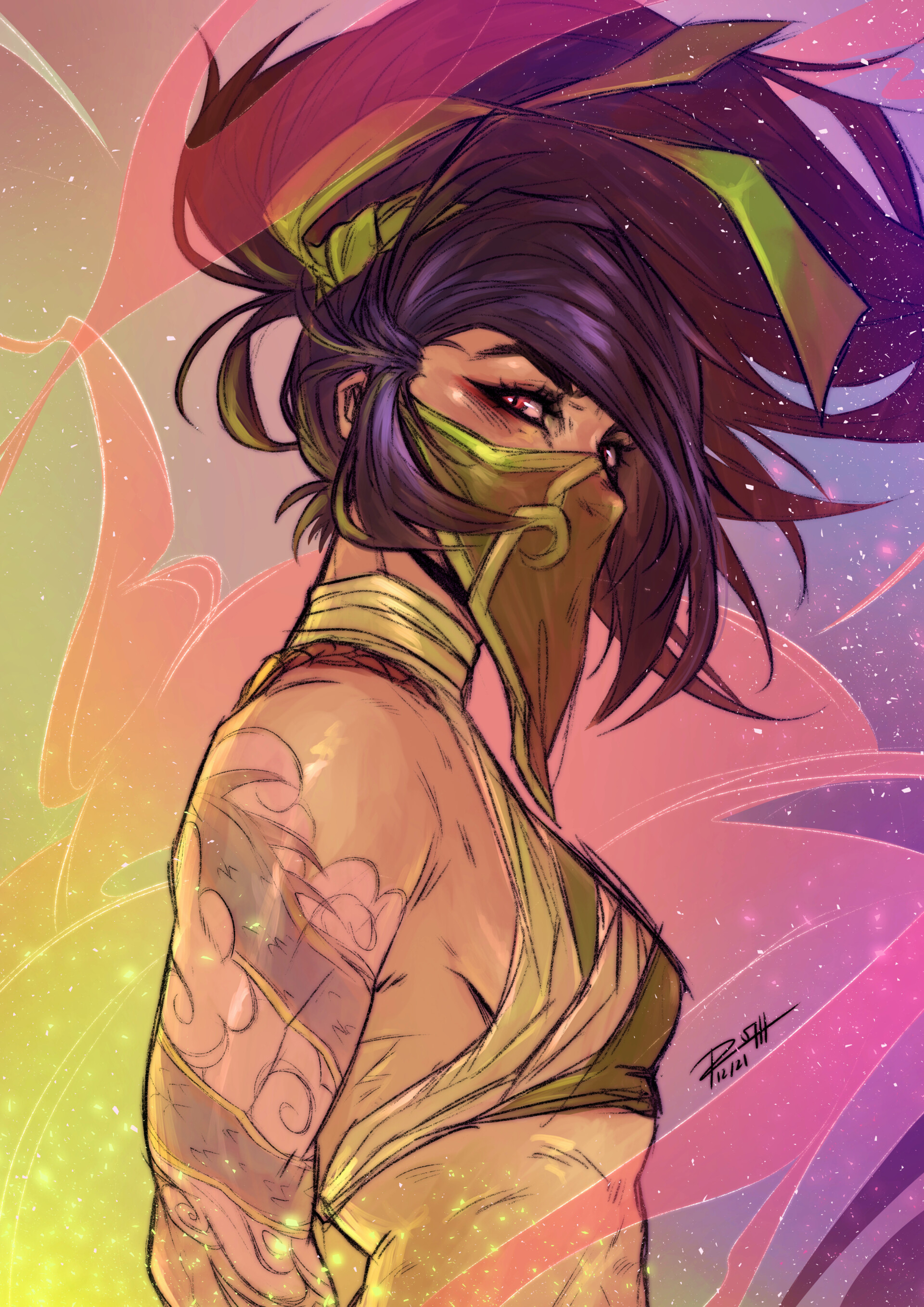 ArtStation - Akali Fanart
