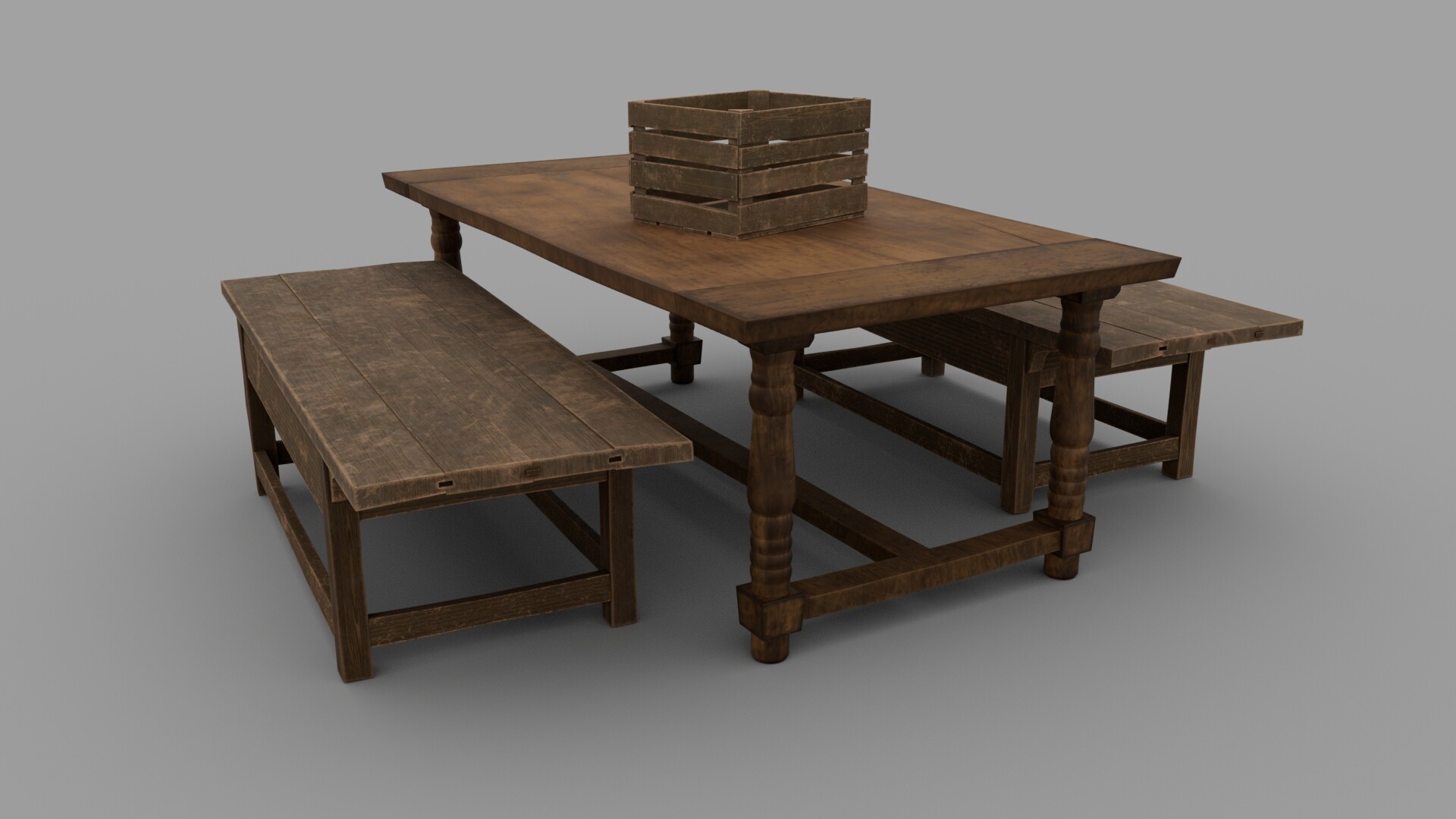 ArtStation - Wooden Props