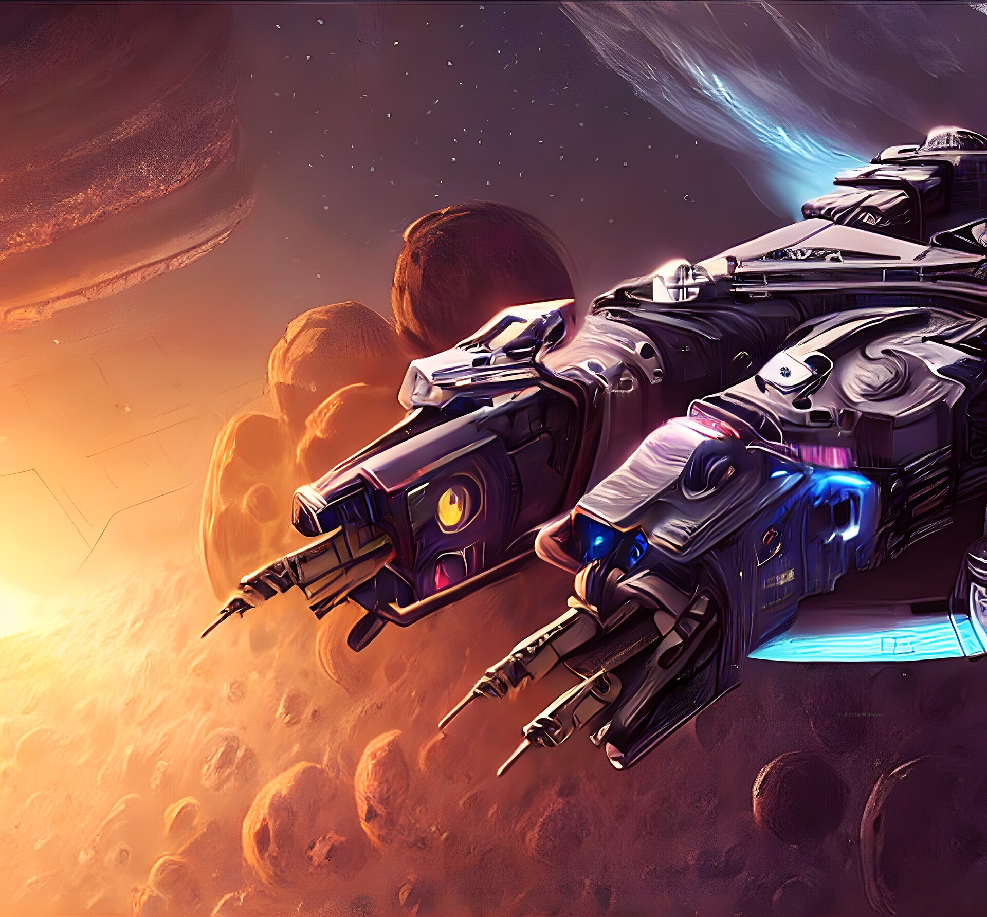 ArtStation - Deep Space Roustabout