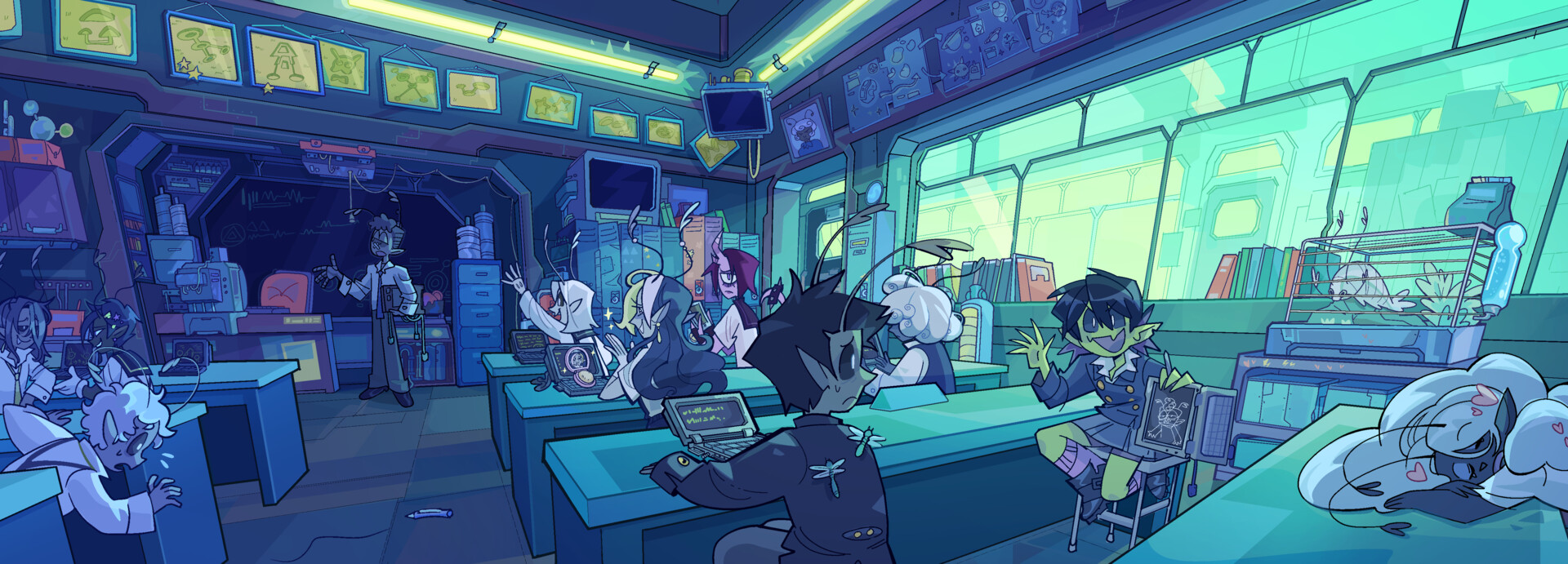 Mimi D.S - Even in space- lectures are a drab