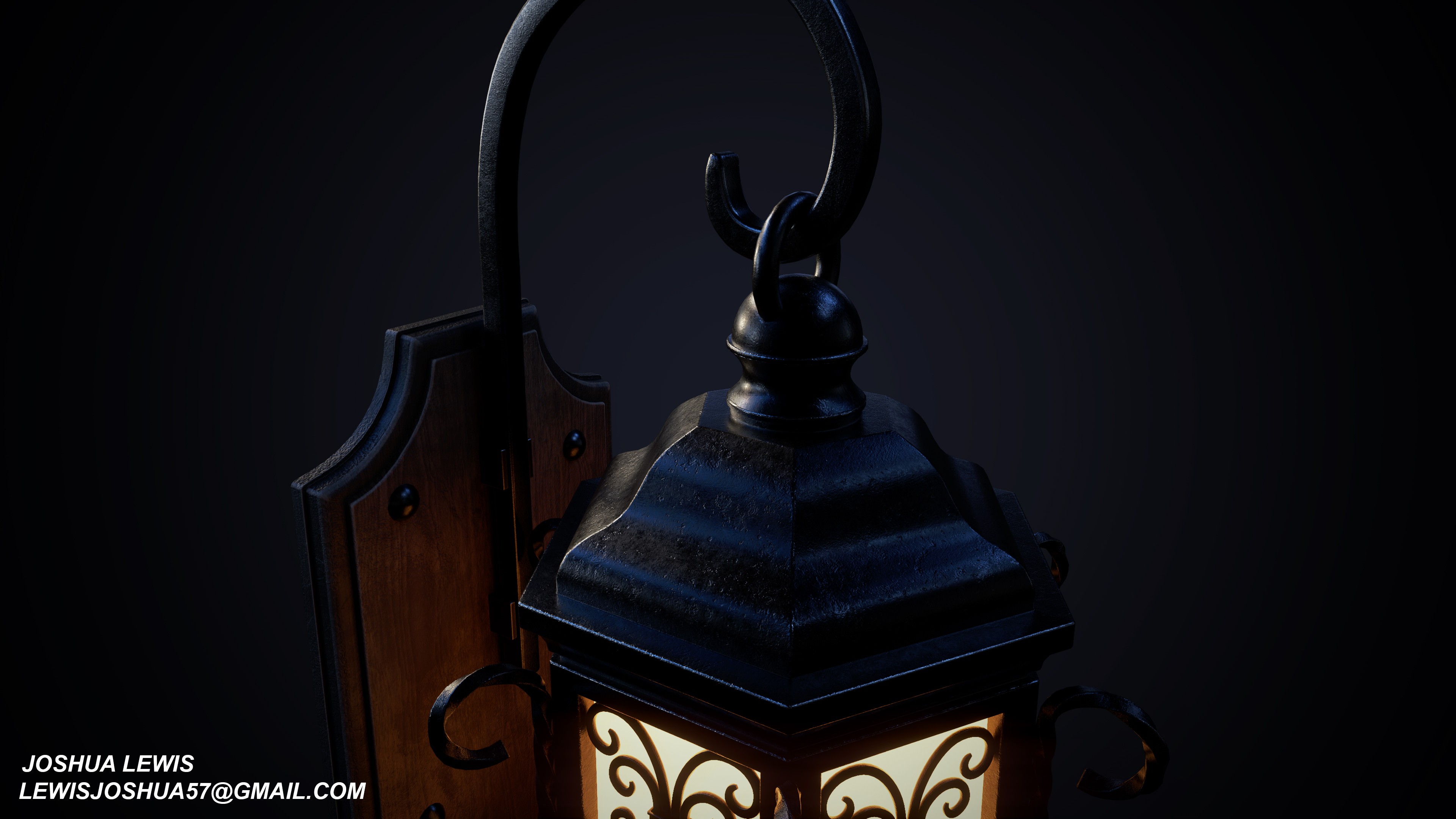 Joshua Lewis - Thief - Inspired Wall Sconce