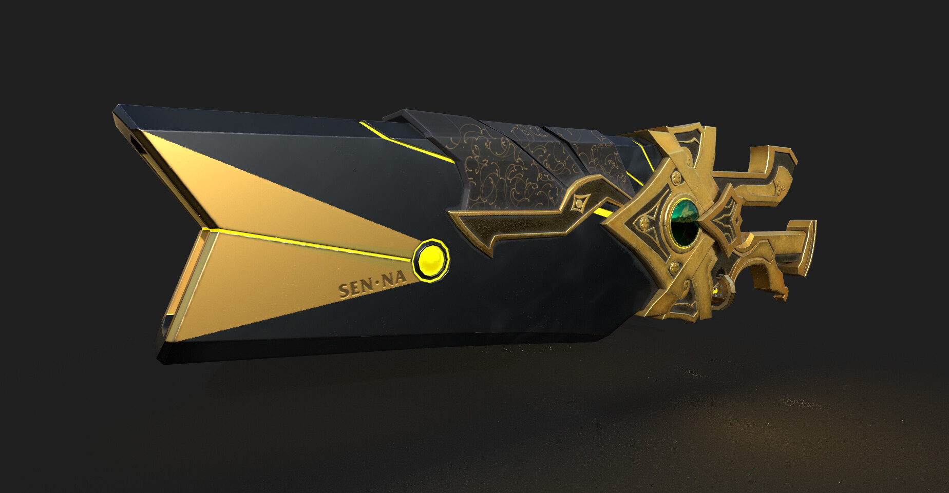 ArtStation - Senna's Gun