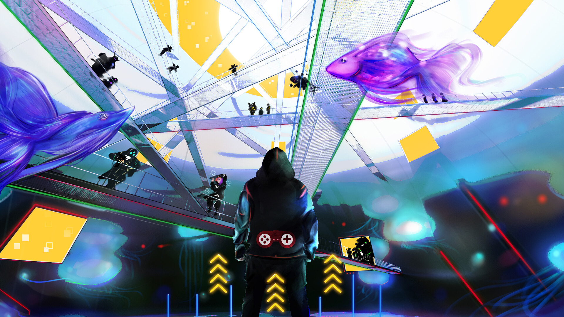 ArtStation - Game Challenge Activity Graphic design background