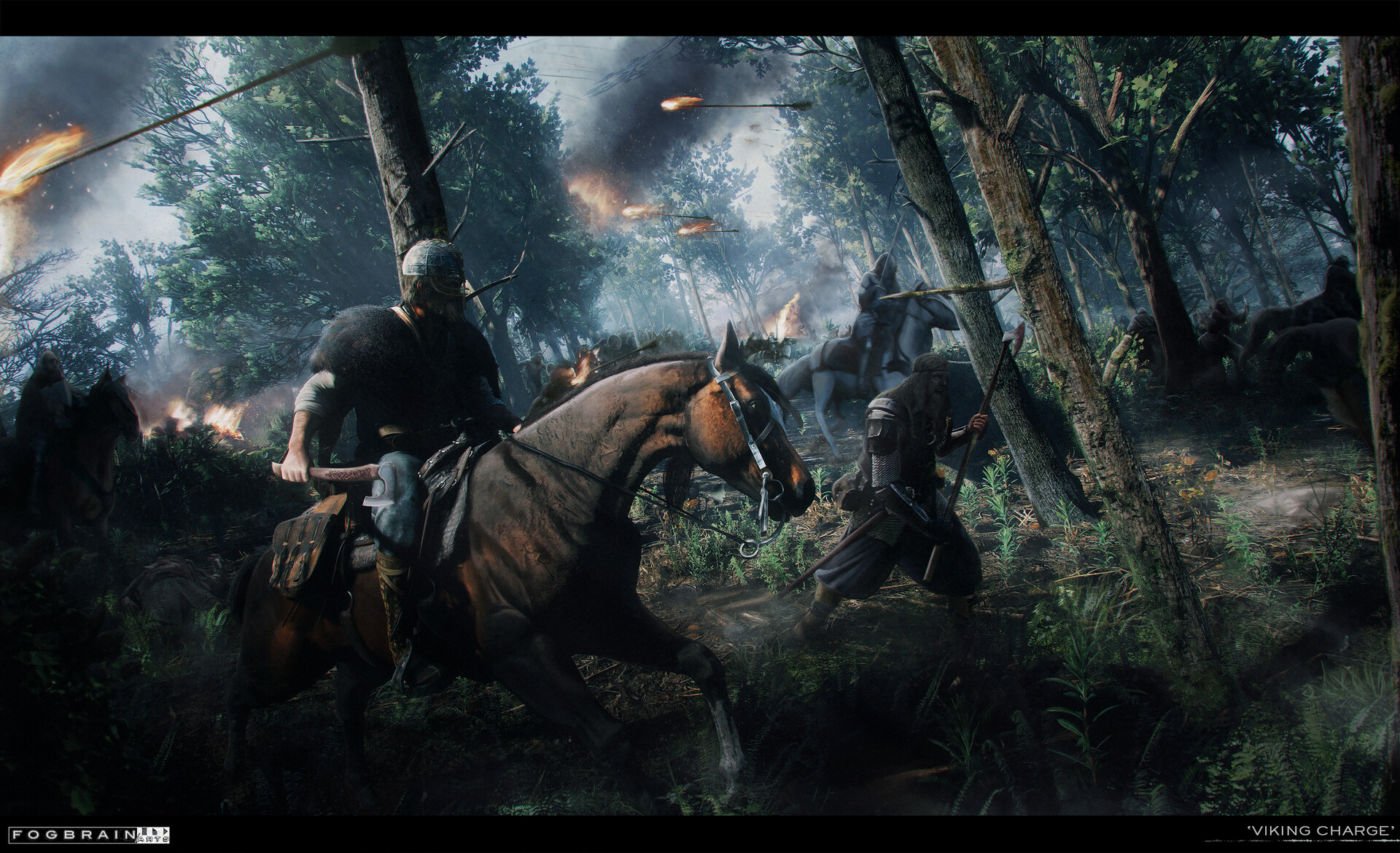 ArtStation - Viking Charge - (2022)