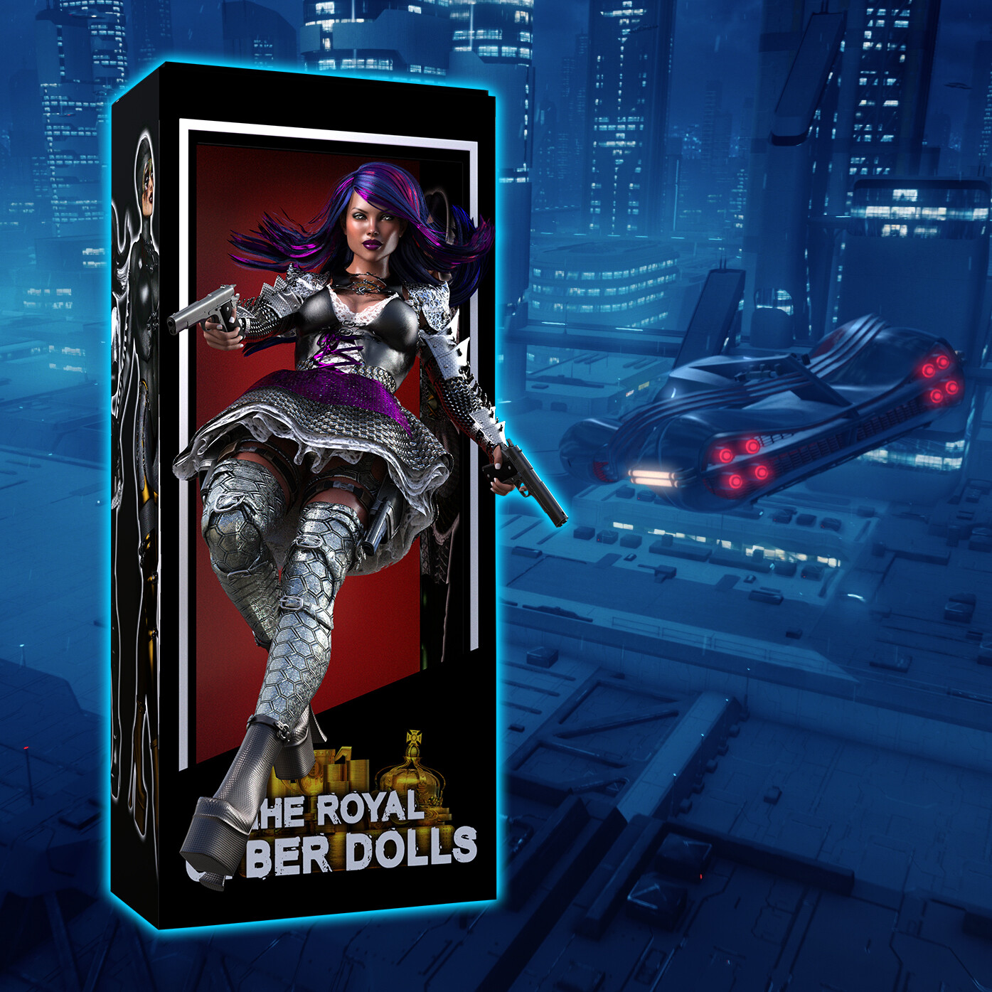 ArtStation - THE ROYAL CYBER DOLLS® WORLD
