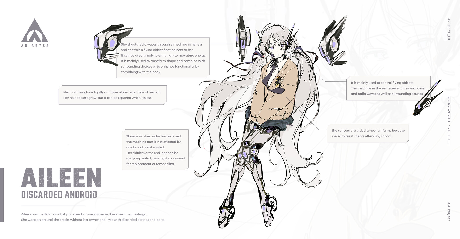 fevercell studio - Discarded Android - Aileen