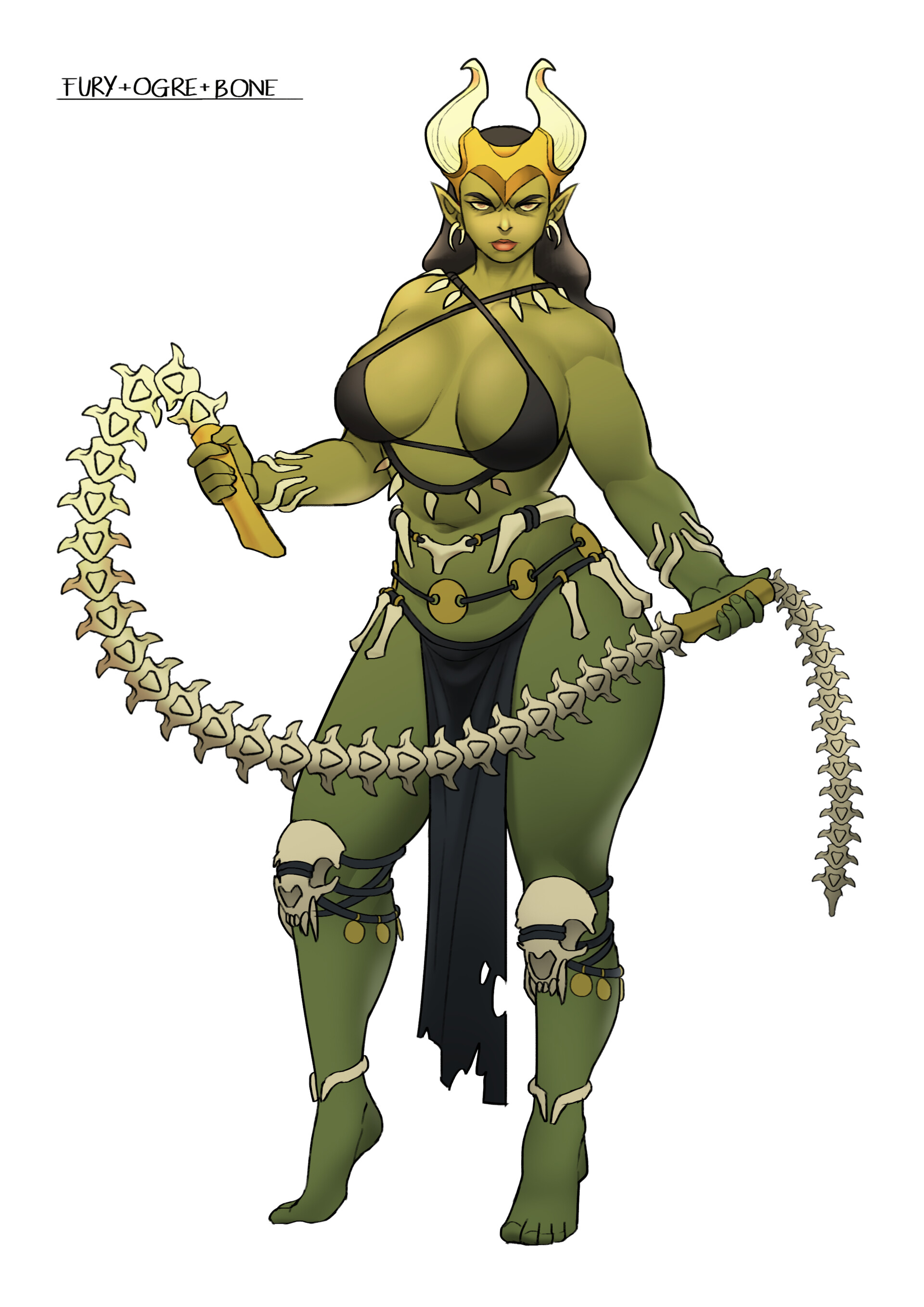 ArtStation - Ogre Bone Warrior