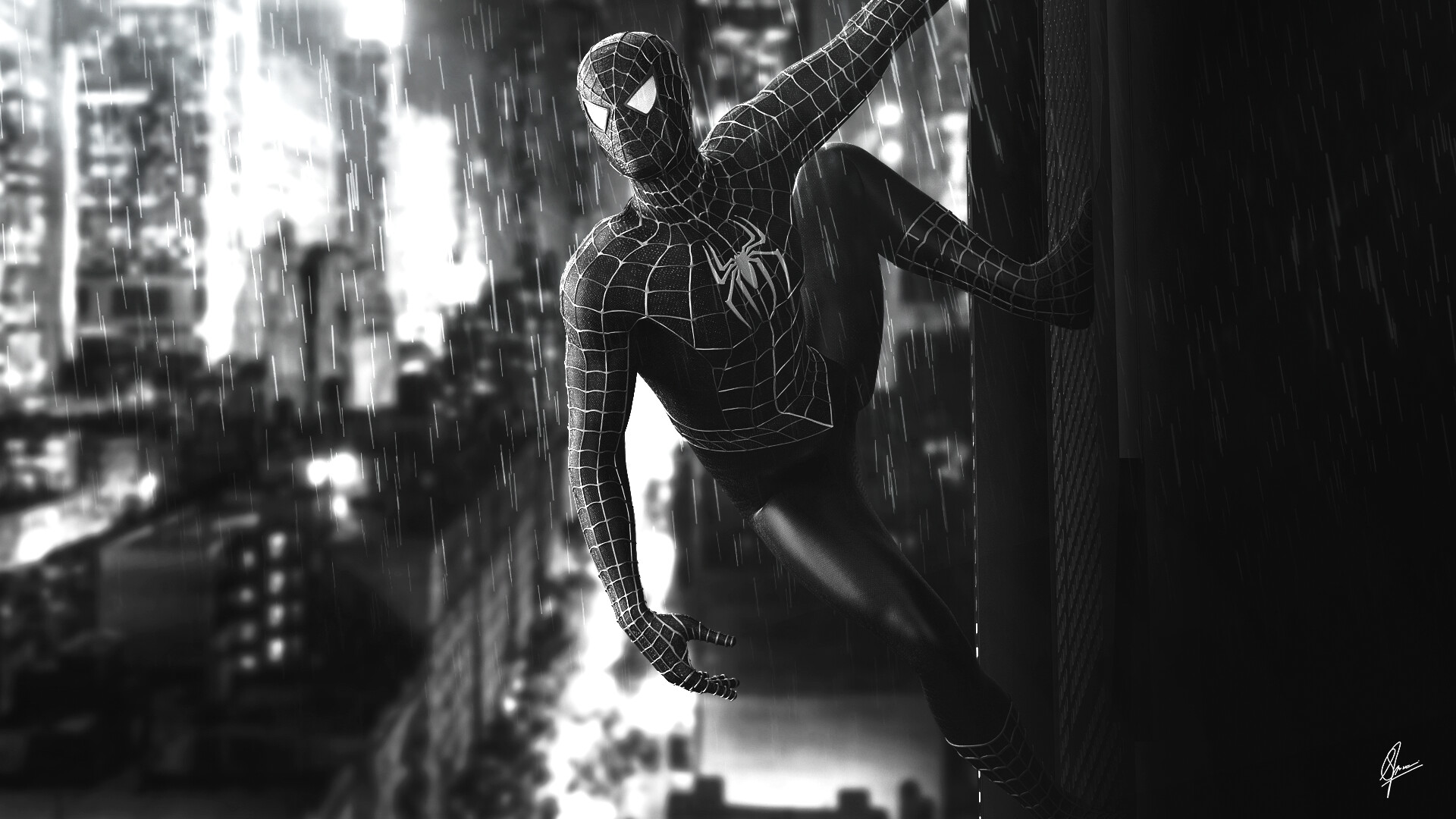 ArtStation - Spiderman 4 : Sam Raimi Black Spidey.