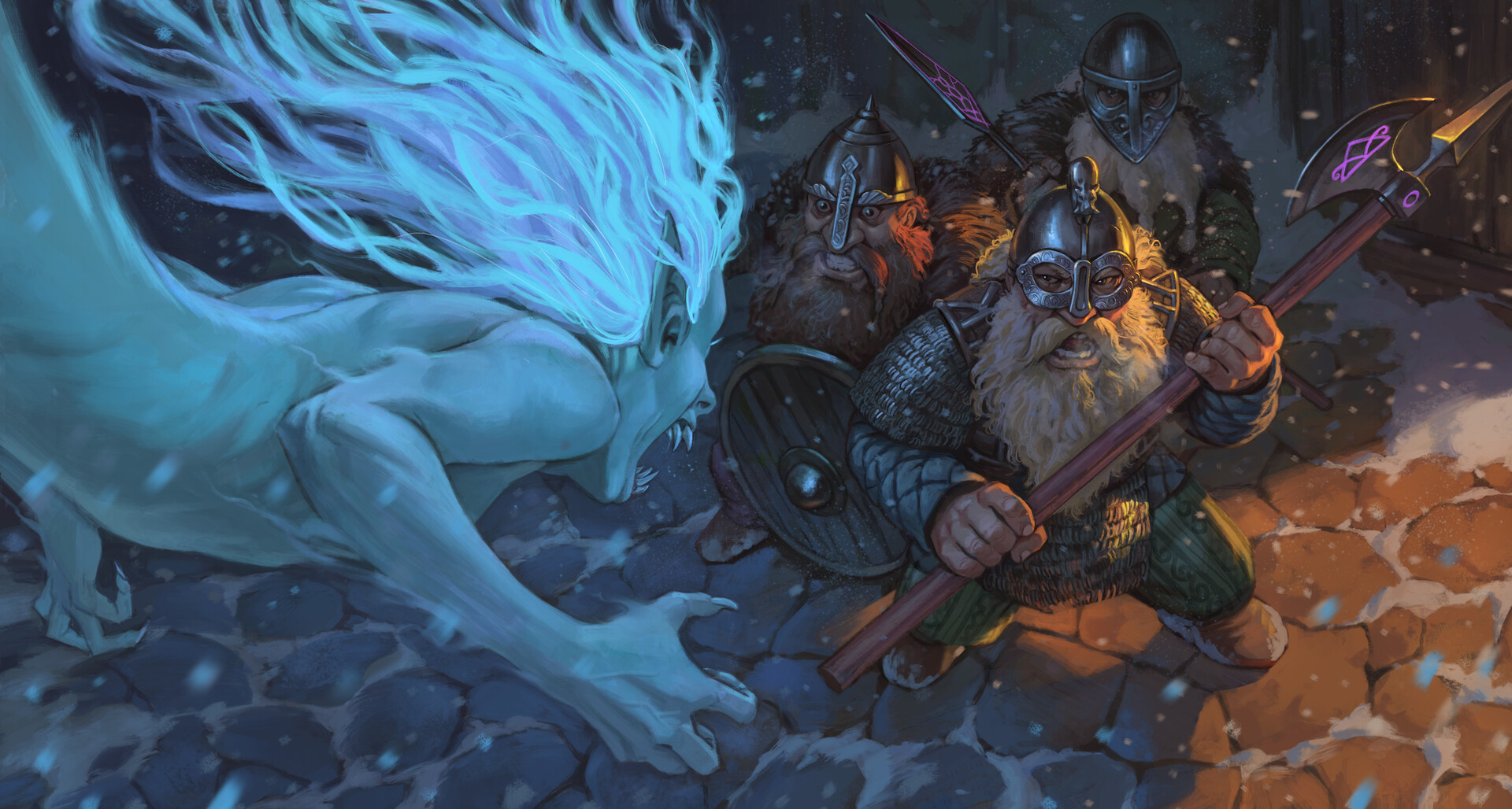 ArtStation - Dwarves and Ghouls