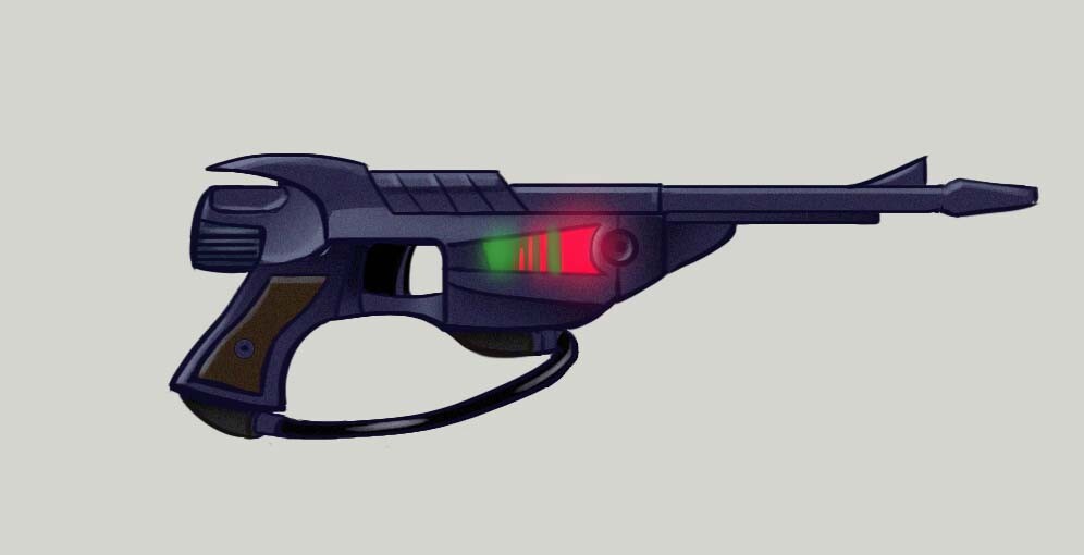 ArtStation - Sci-fi lazer gun